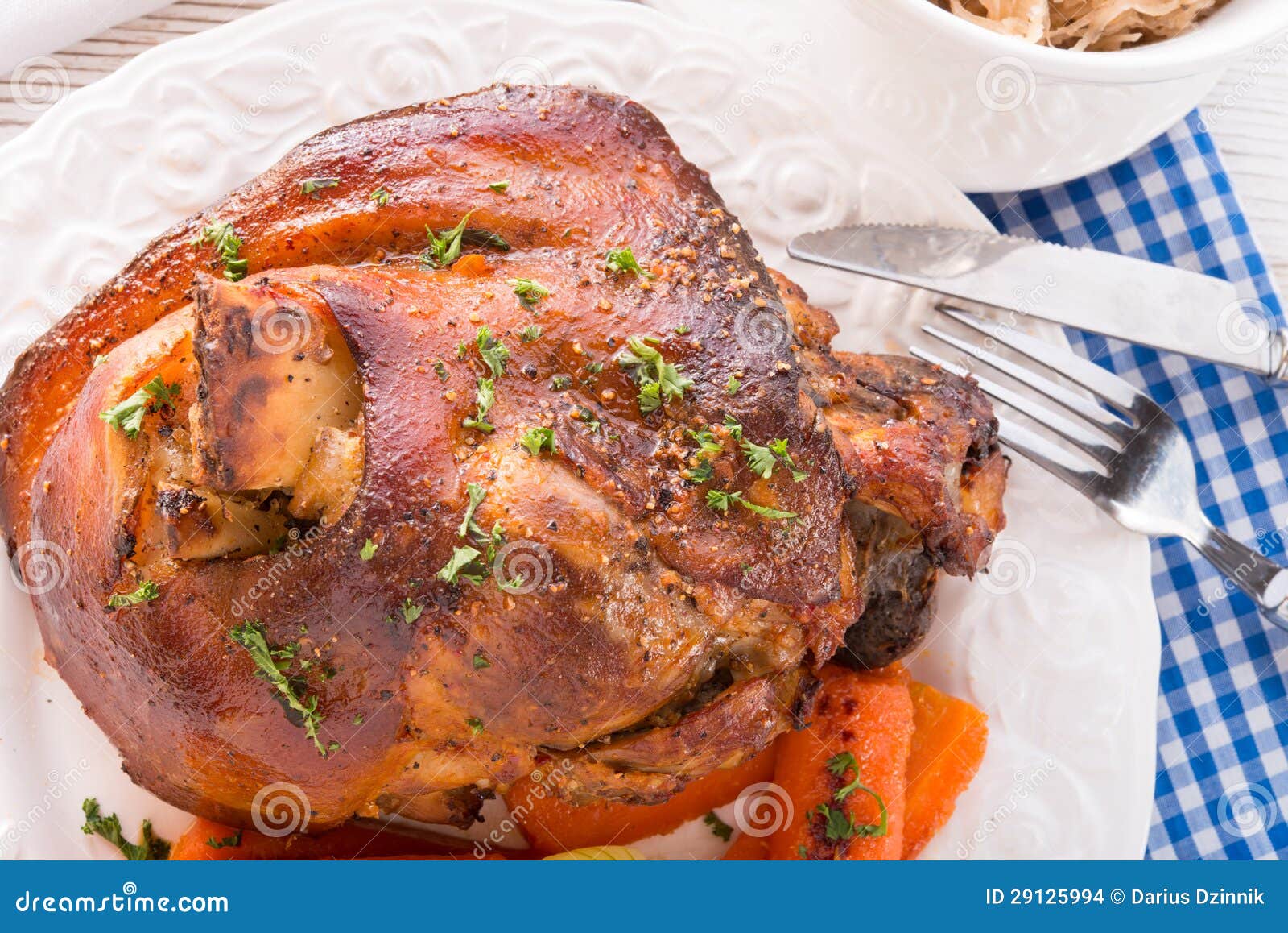 Pickled ham hock stock photo. Image of pickled, glass - 29125994