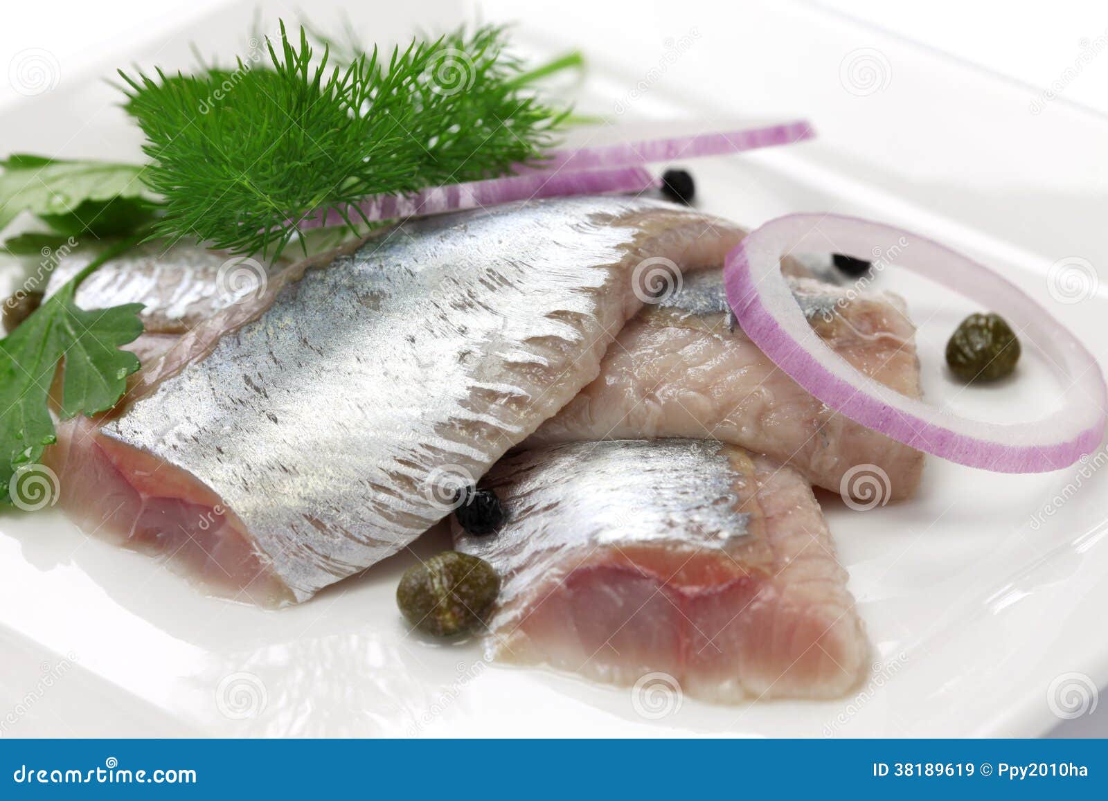 Pickled herring stock image. Image of food, pickled, homemade - 38189619