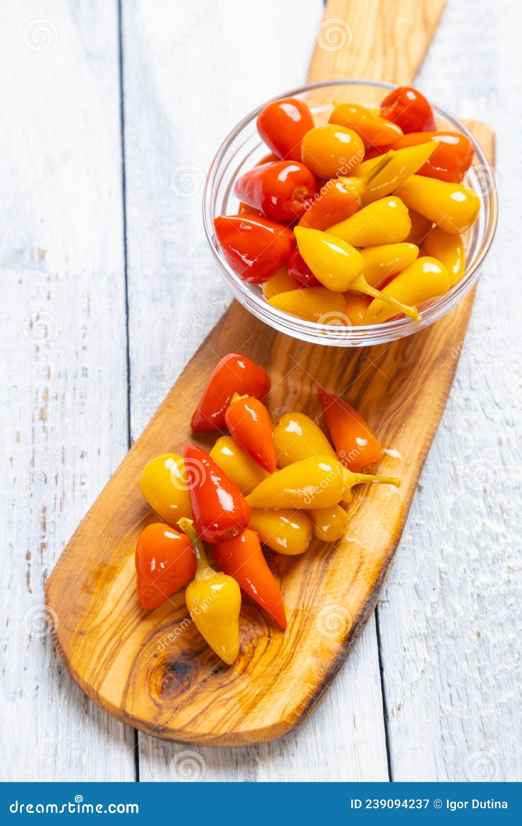 Pickled hot chili peppers stock image. Image of food - 239094237