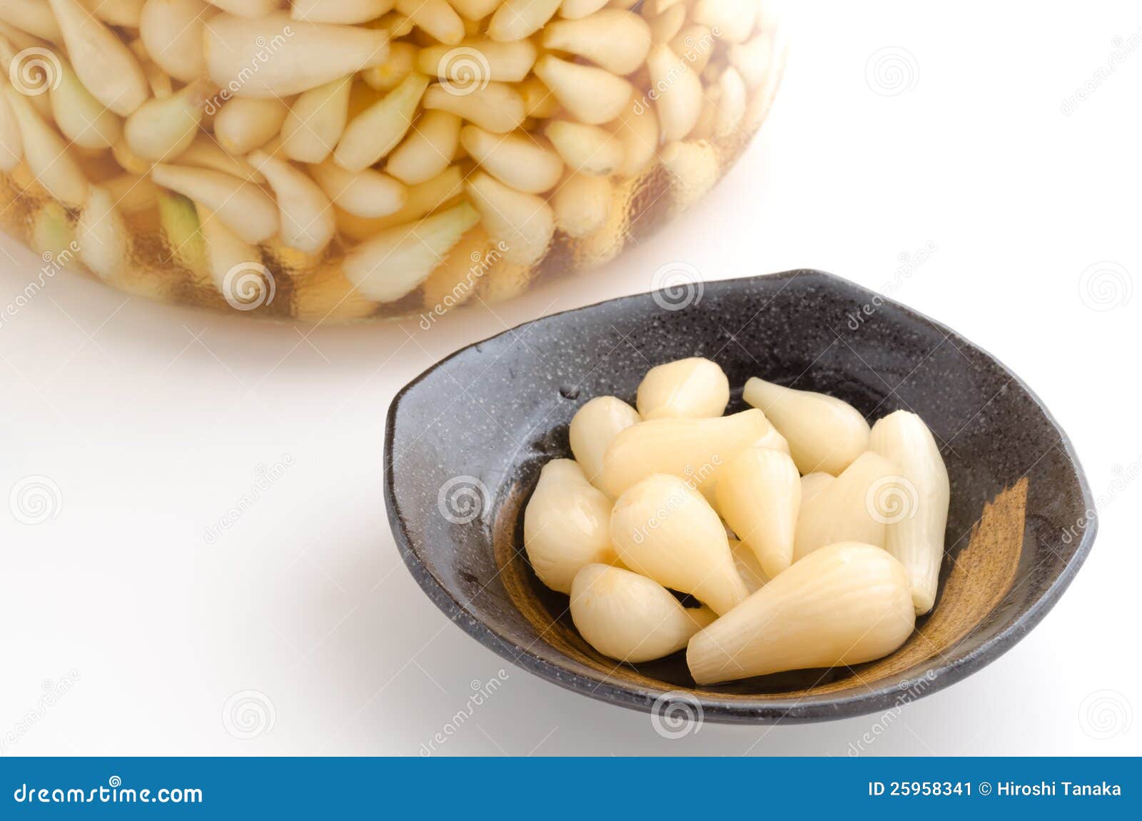 Rakkyo, Pickled Japanese Leek Stock Photography | CartoonDealer.com ...