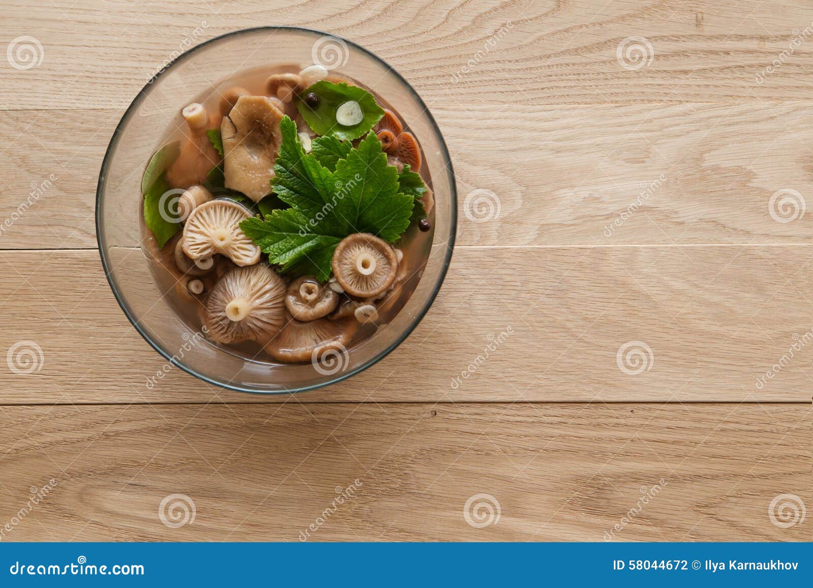 Pickled milk mushrooms stock photo. Image of seasoning - 58044672