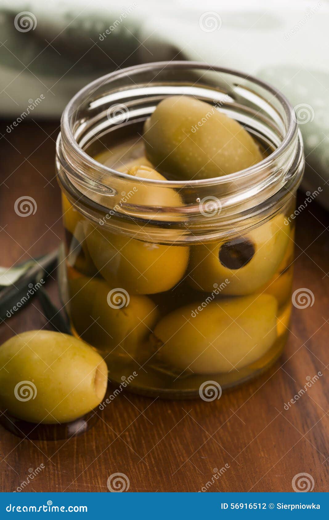 Pickled olives stock photo. Image of marinate, decoration - 56916512