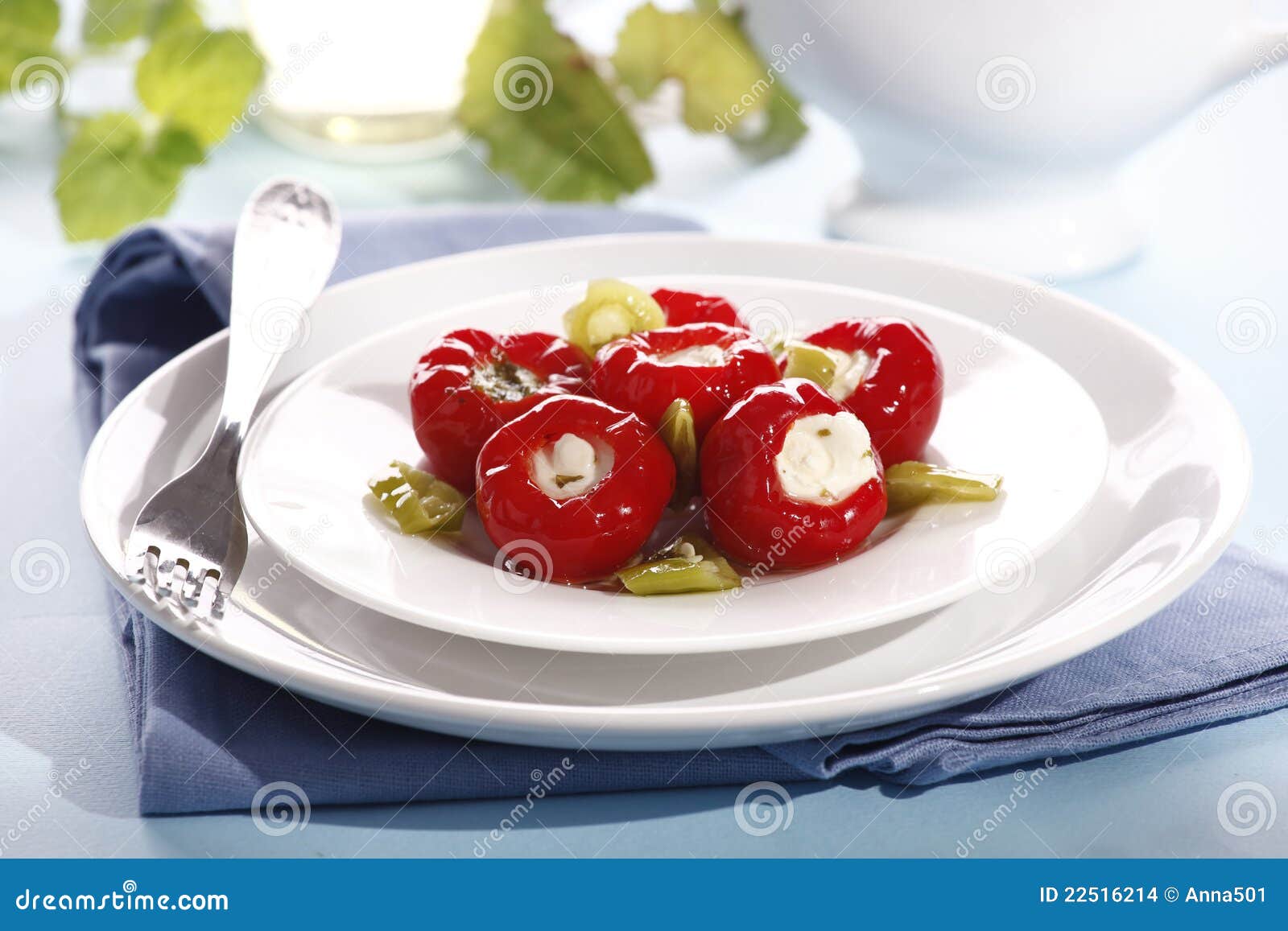 Pickled paprika stock photo. Image of cheese, vegetarian - 22516214