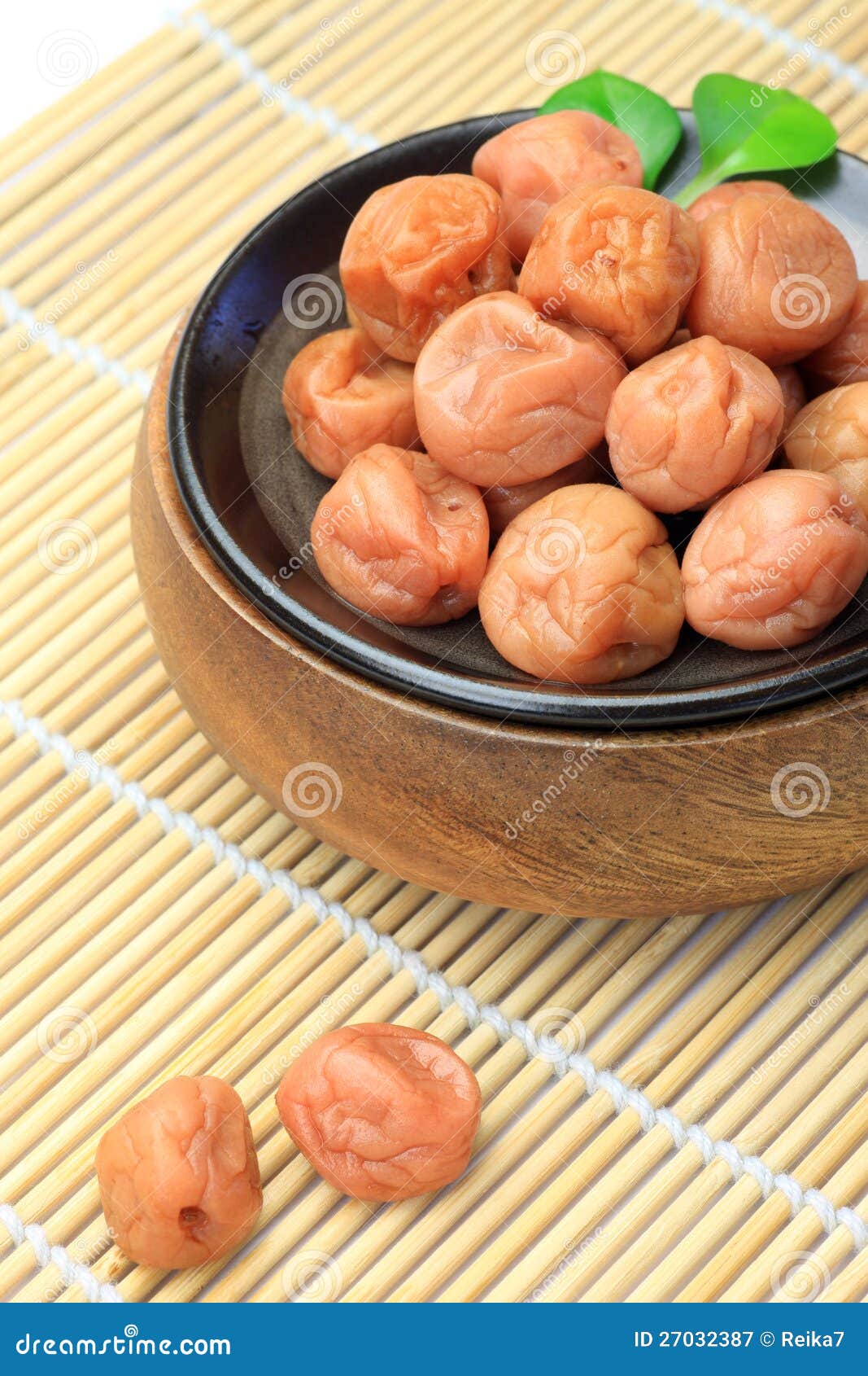 Pickled plum stock image. Image of bamboo, japan, pickled - 27032387