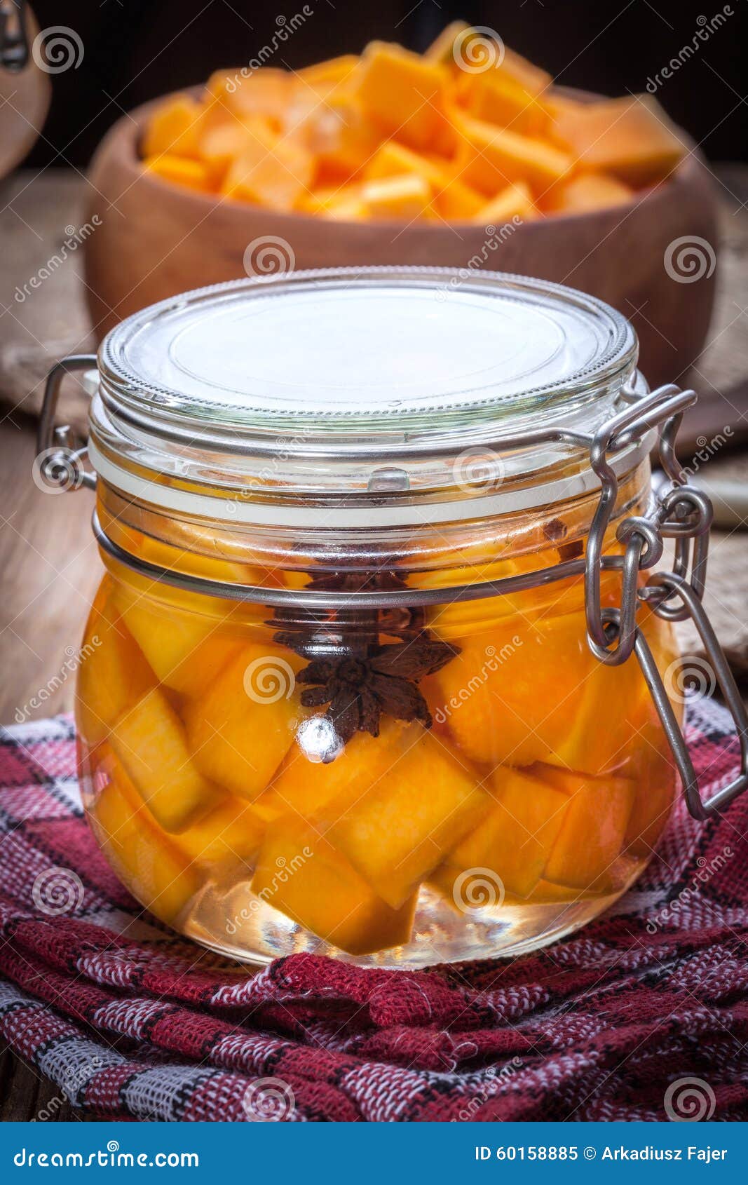 Pickled pumpkin. stock image. Image of fresh, pickles - 60158885