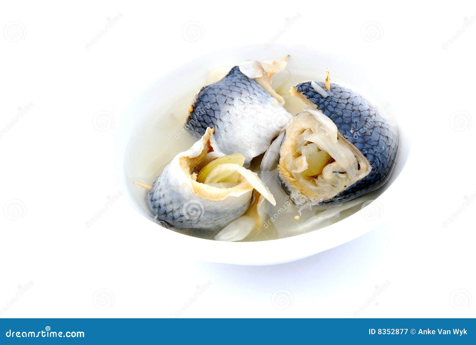 Pickled rolled fish stock image. Image of cuisine, collared - 8352877