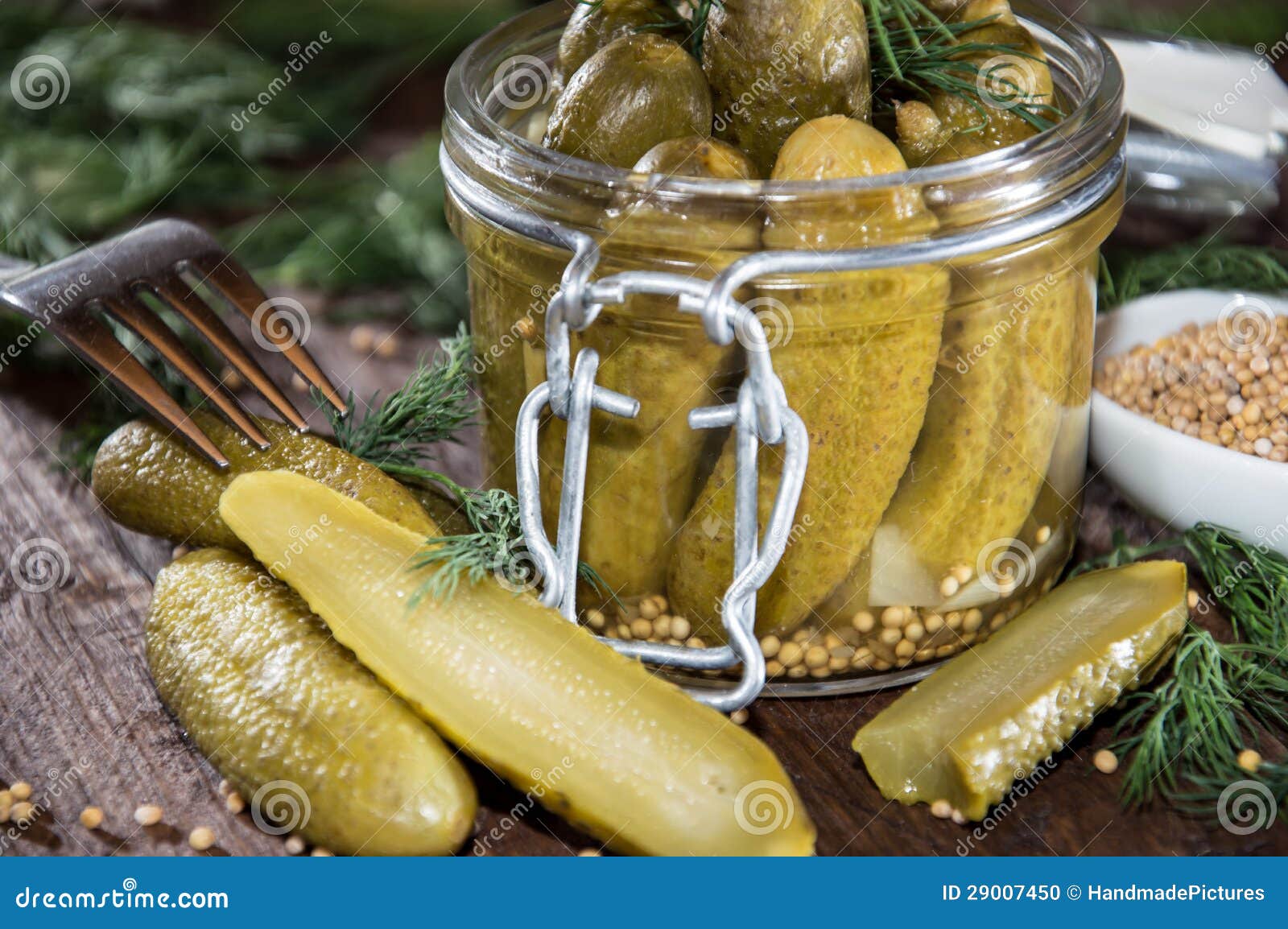 Pickles stock photo. Image of gherkins, marinated, pile - 29007450