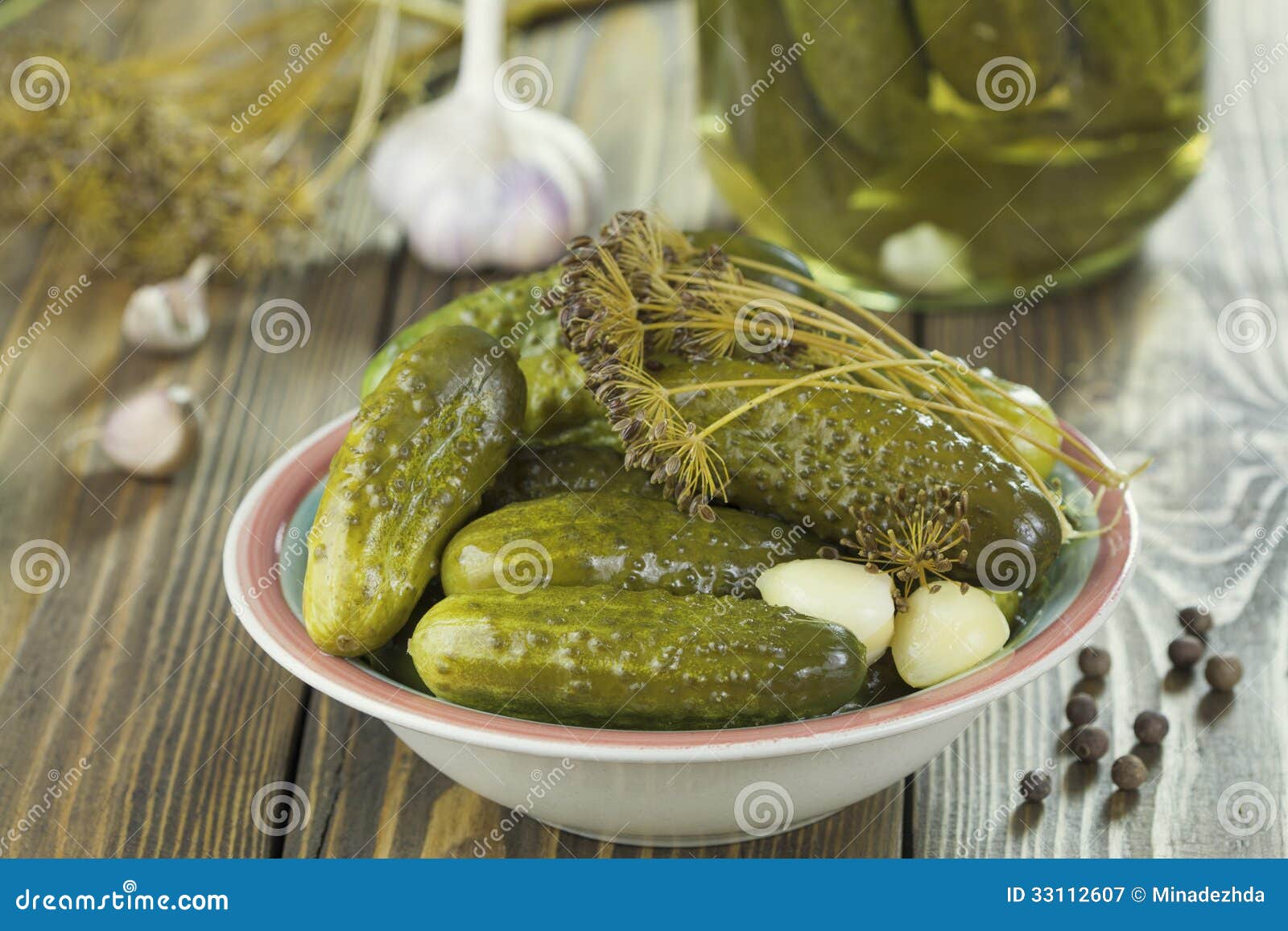 Pickles stock image. Image of pickles, pepper, spices - 33112607