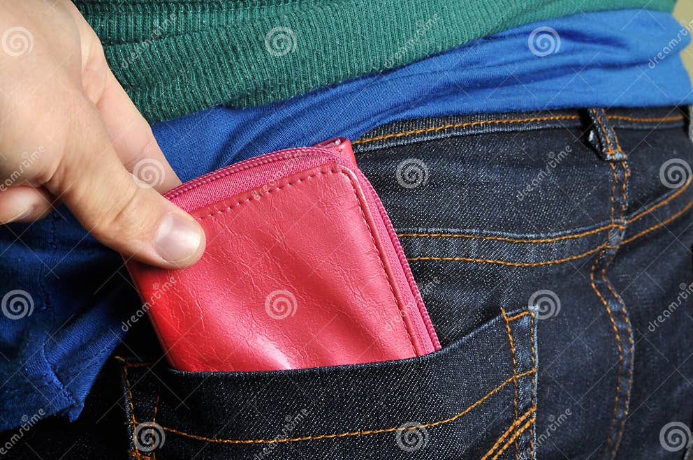 Pickpocket stock photo. Image of jeans, pick, robbery - 14339778