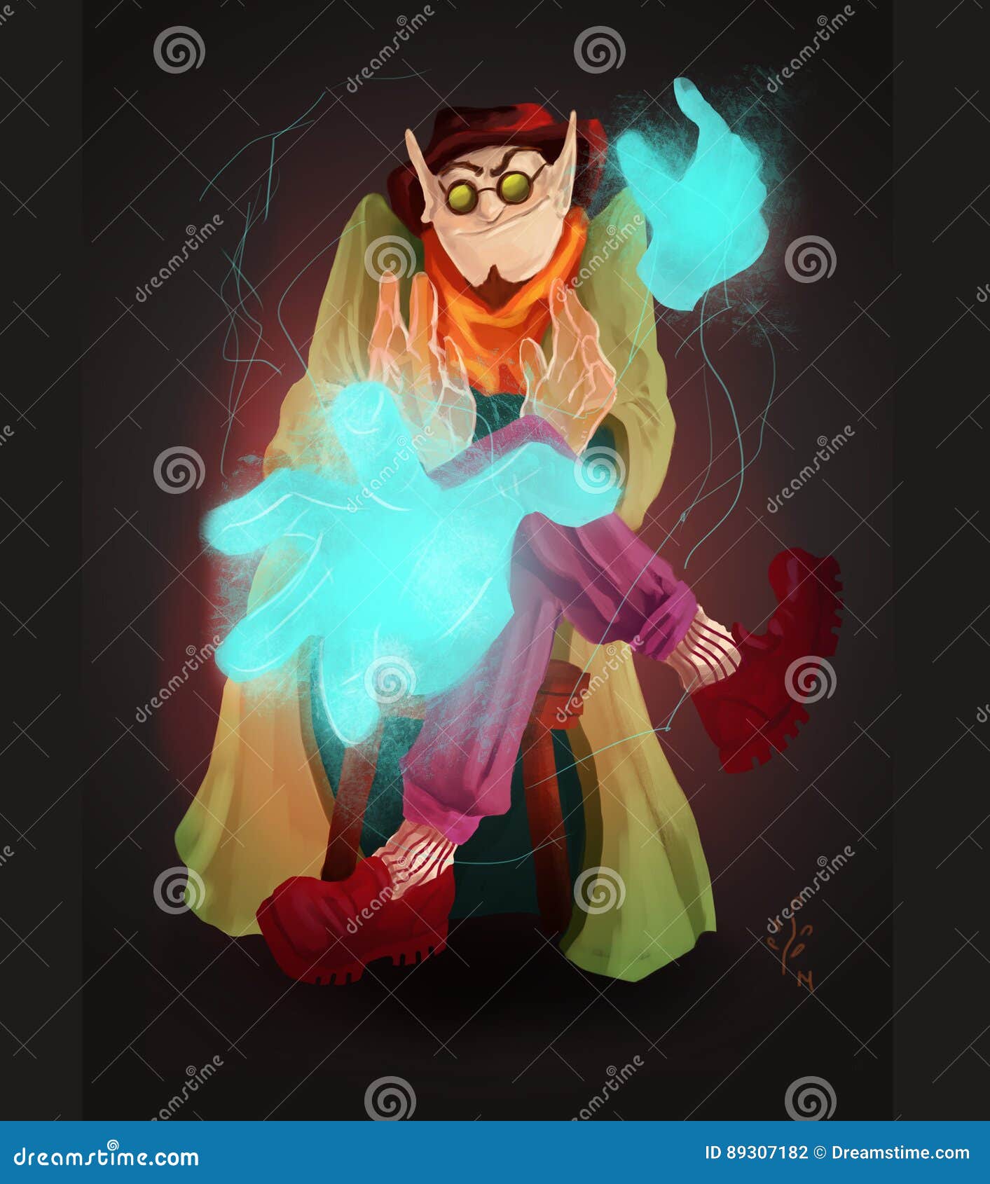 The pickpocket stock illustration. Illustration of draws - 89307182