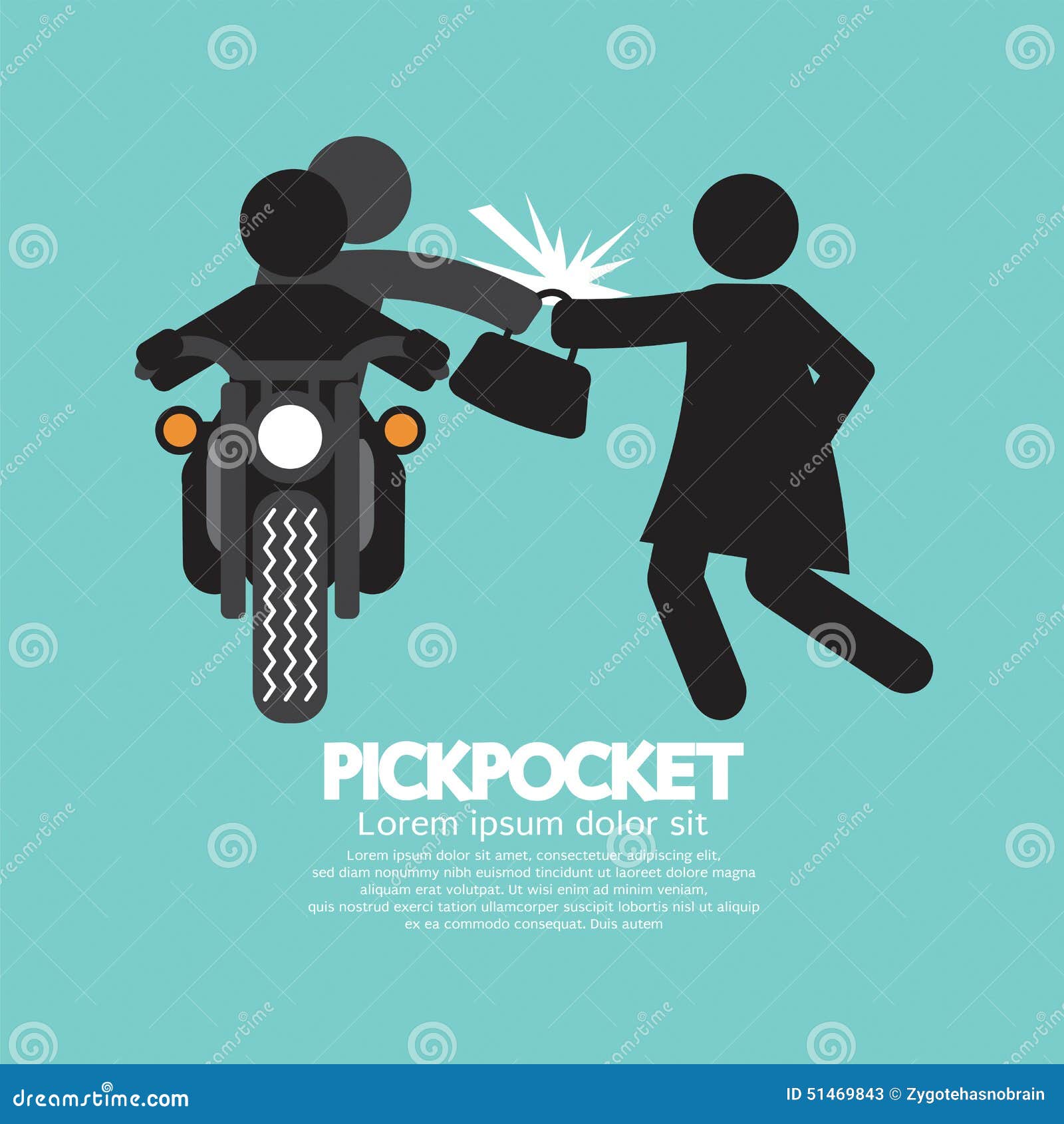 Pickpocket Vector Illustration | CartoonDealer.com #38689336