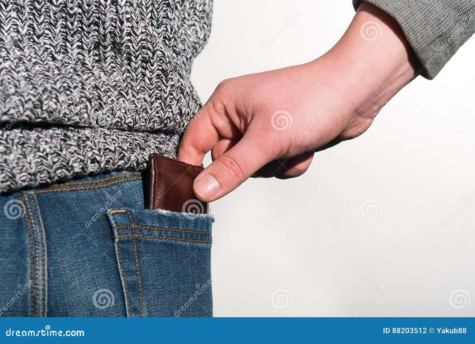 Pickpocket stock photo. Image of pickpocket, pickpocketing - 88203512