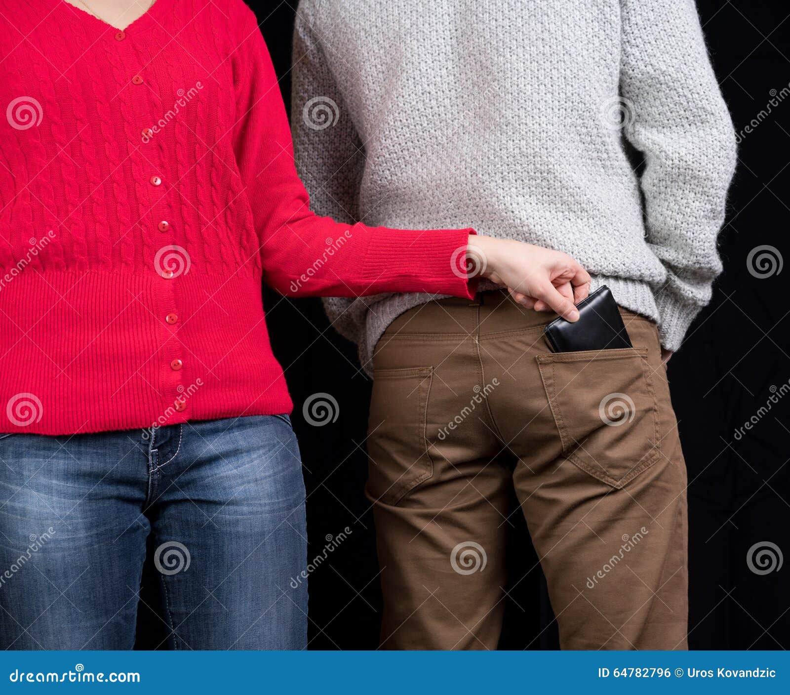 Pickpocketing stock photo. Image of picking, broke, pick - 64782796