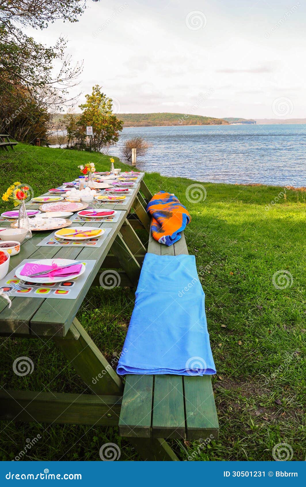 Picnic stock image. Image of colorful, meal, fork, brunch - 30501231