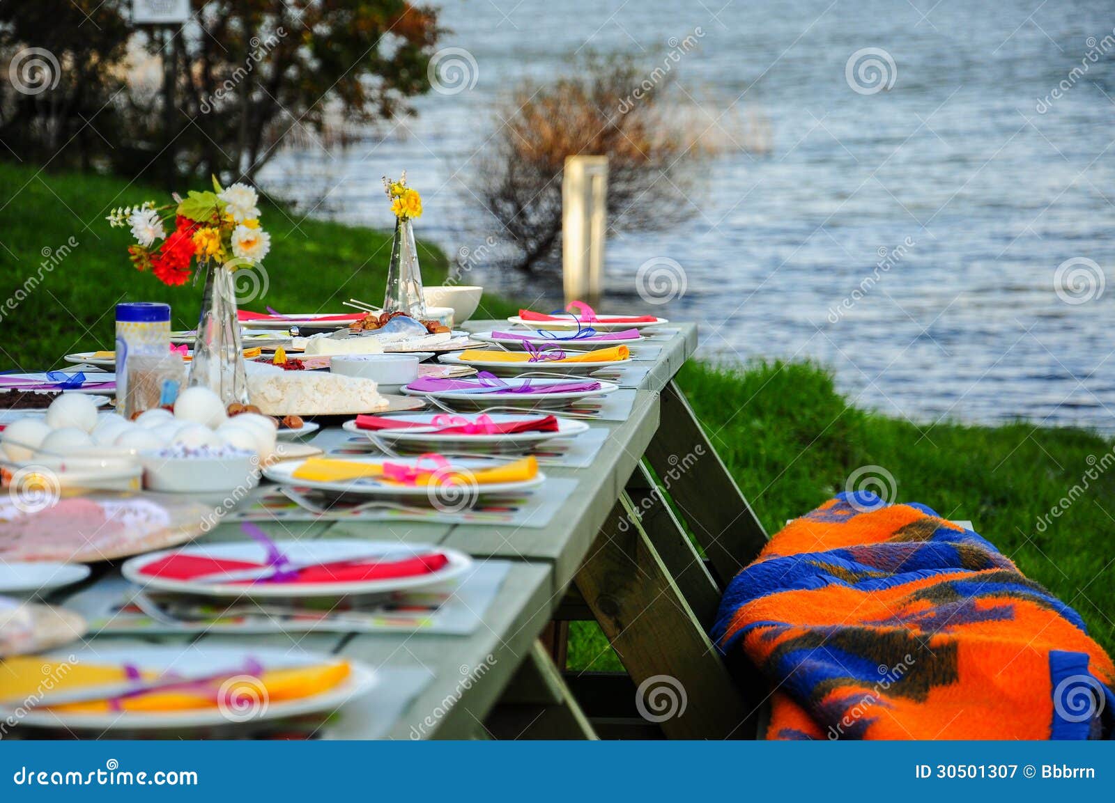 Picnic stock image. Image of breakfast, picnic, knife - 30501307