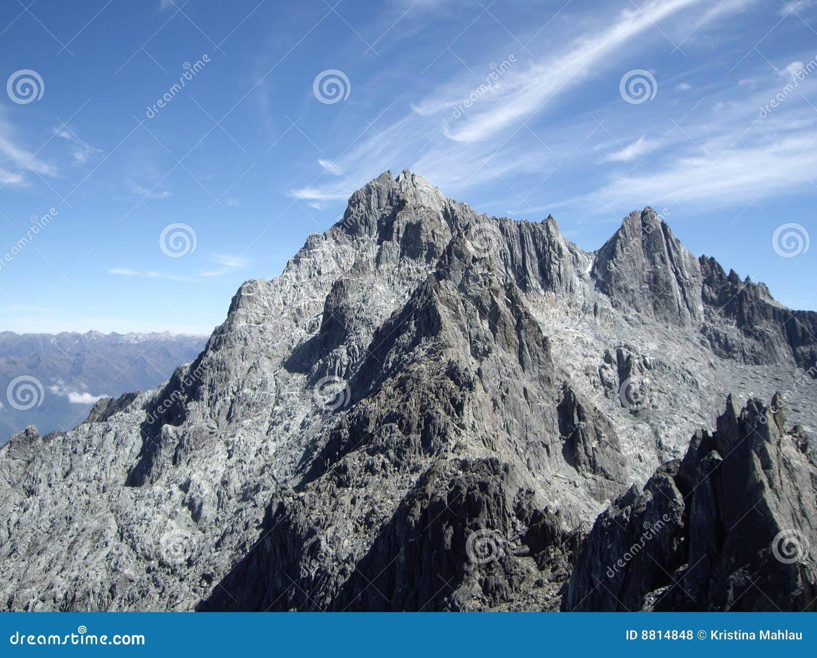 Pico Bolivar stock photo. Image of clouds, gondola, landscape - 8814848