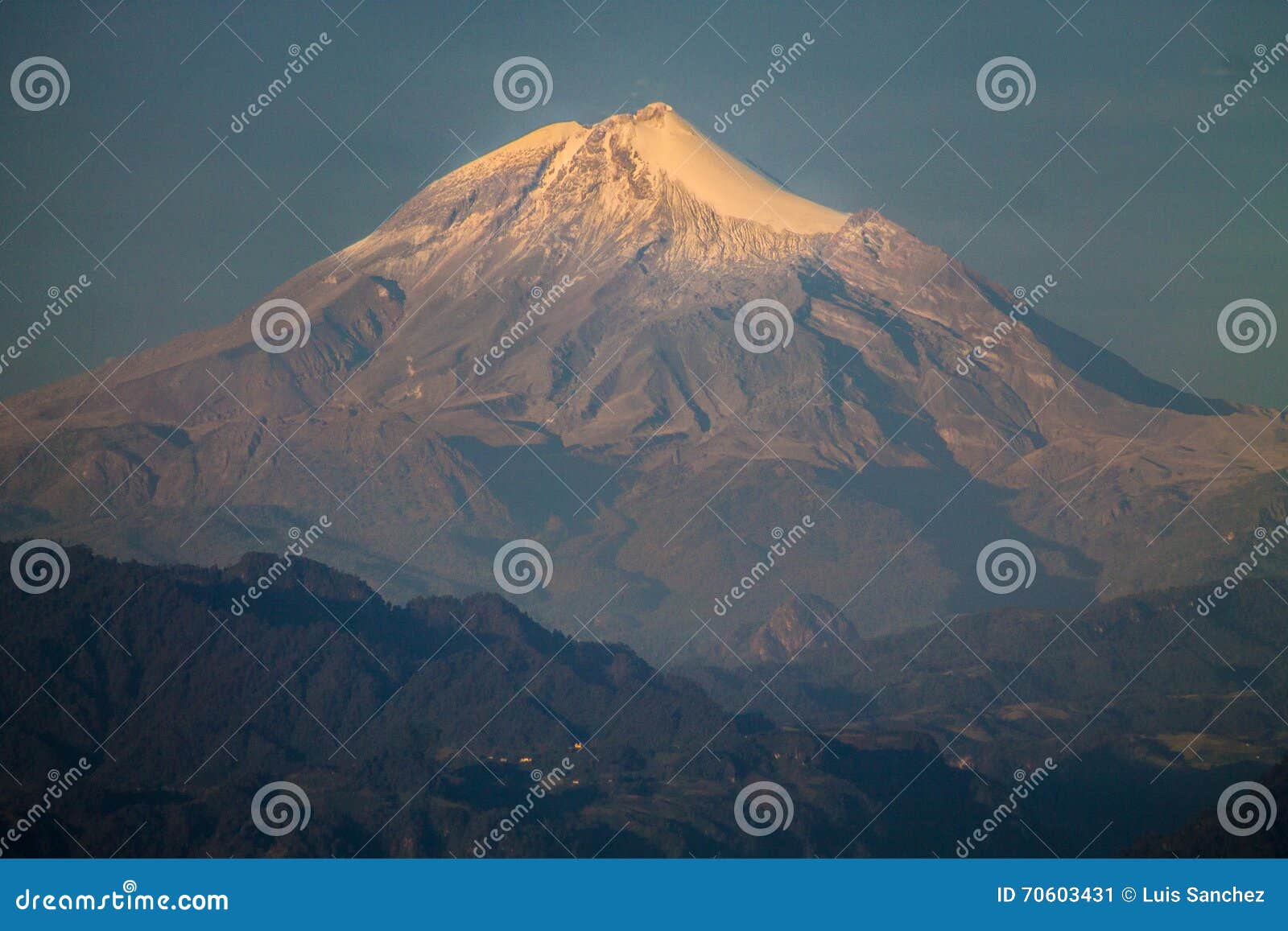 Pico De Orizaba Volcano, Mexico Stock Photography | CartoonDealer.com ...