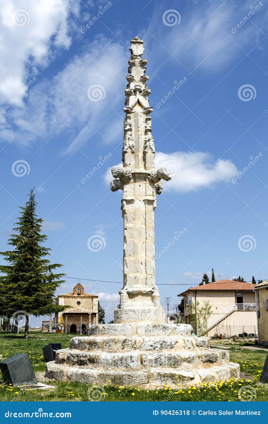 Picota Medieval De Berlanga De Duero Foto de archivo - Imagen de ...