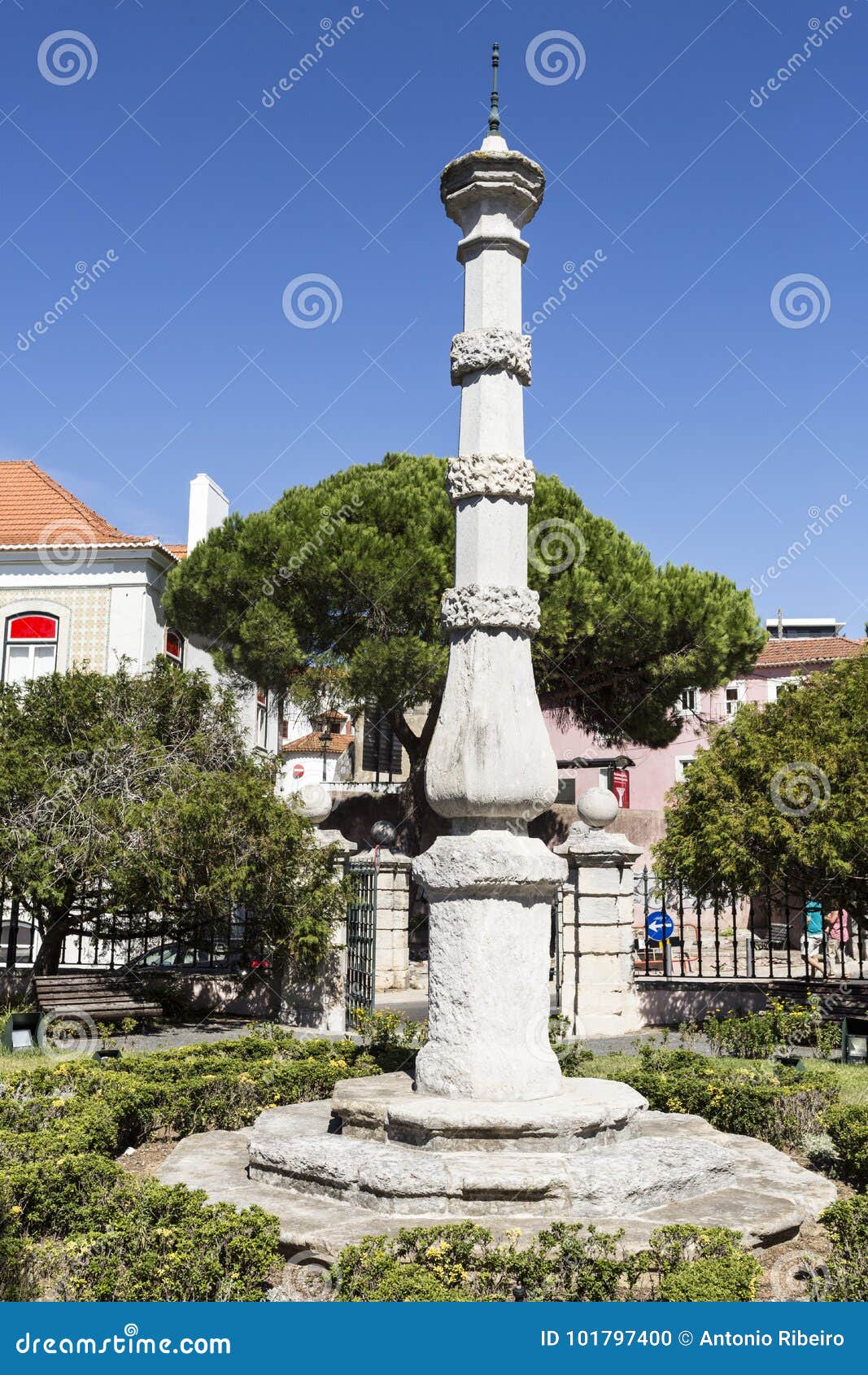 Picota Tradicional De Oeiras Foto de archivo - Imagen de clases, gente ...