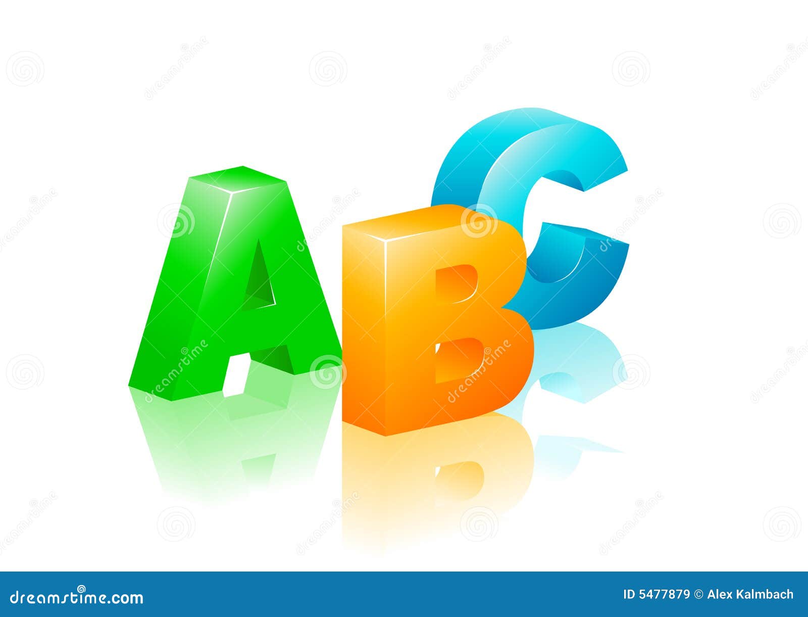 Pictogram ABC vector illustratie. Illustration of pictogram - 5477879