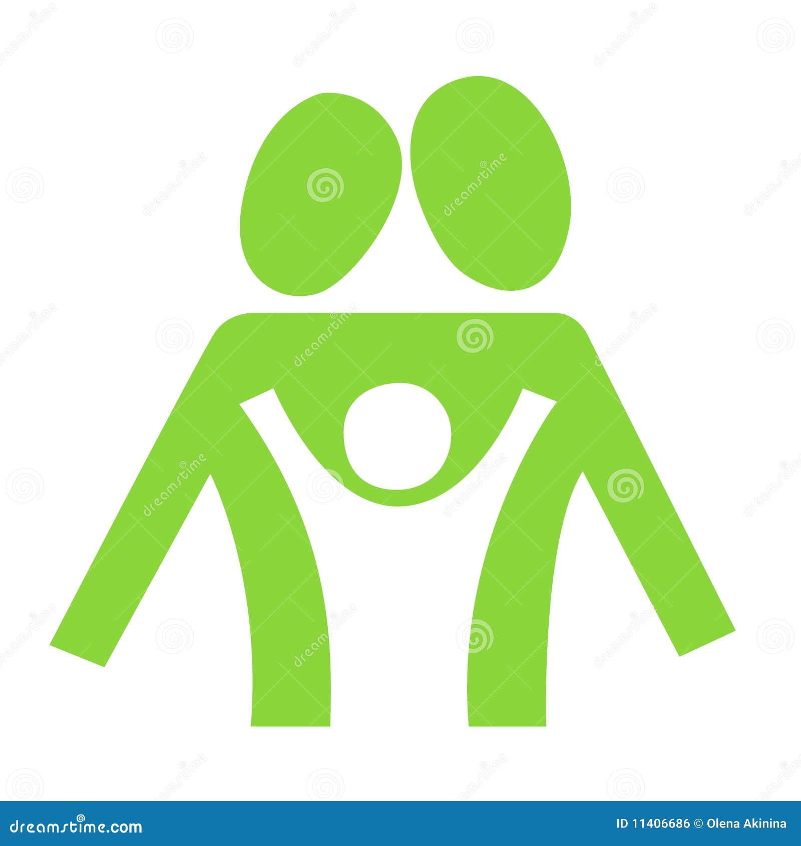 Pictogram_with_child stock illustration. Illustration of figure - 11406686