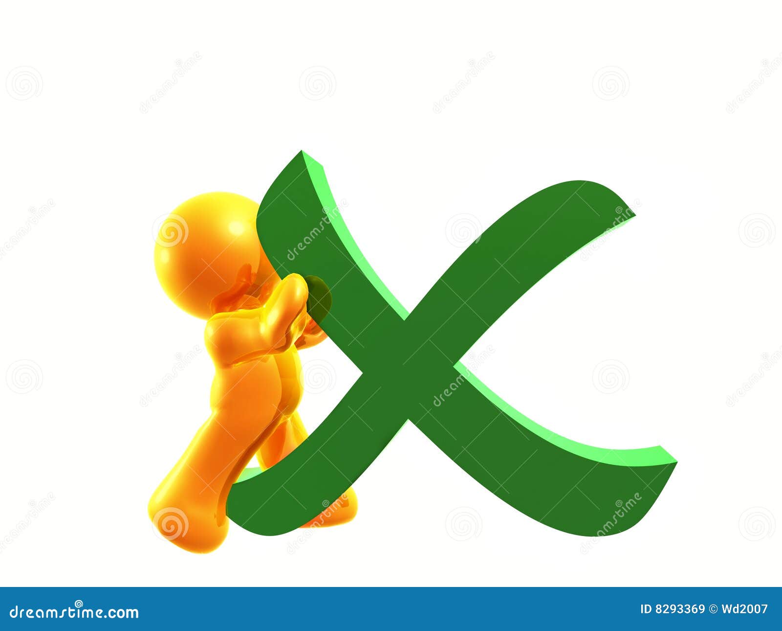 Pictogram Cijfer Met Dwarssymbool Stock Illustratie - Illustration of ...