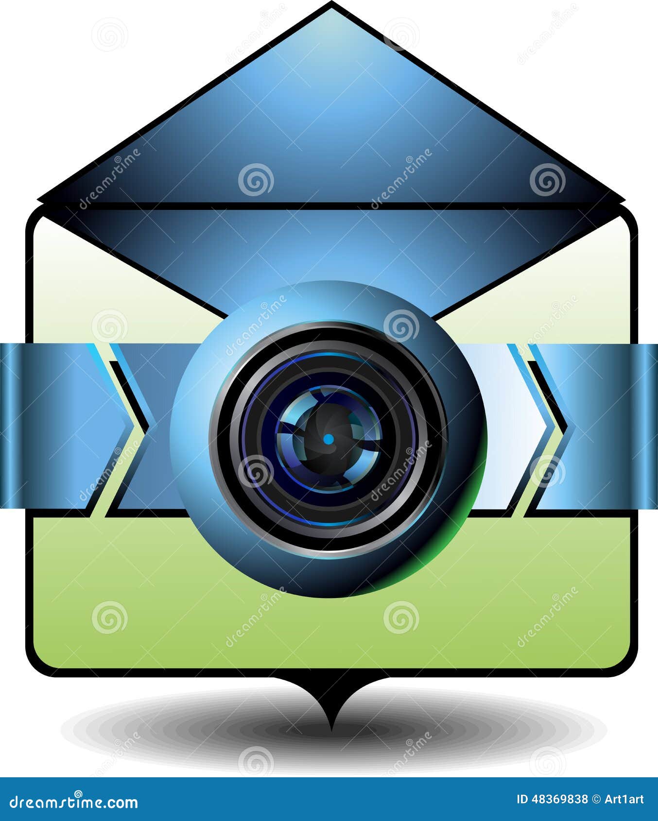 Pictogram digitale nok vector illustratie. Illustration of fotografie ...