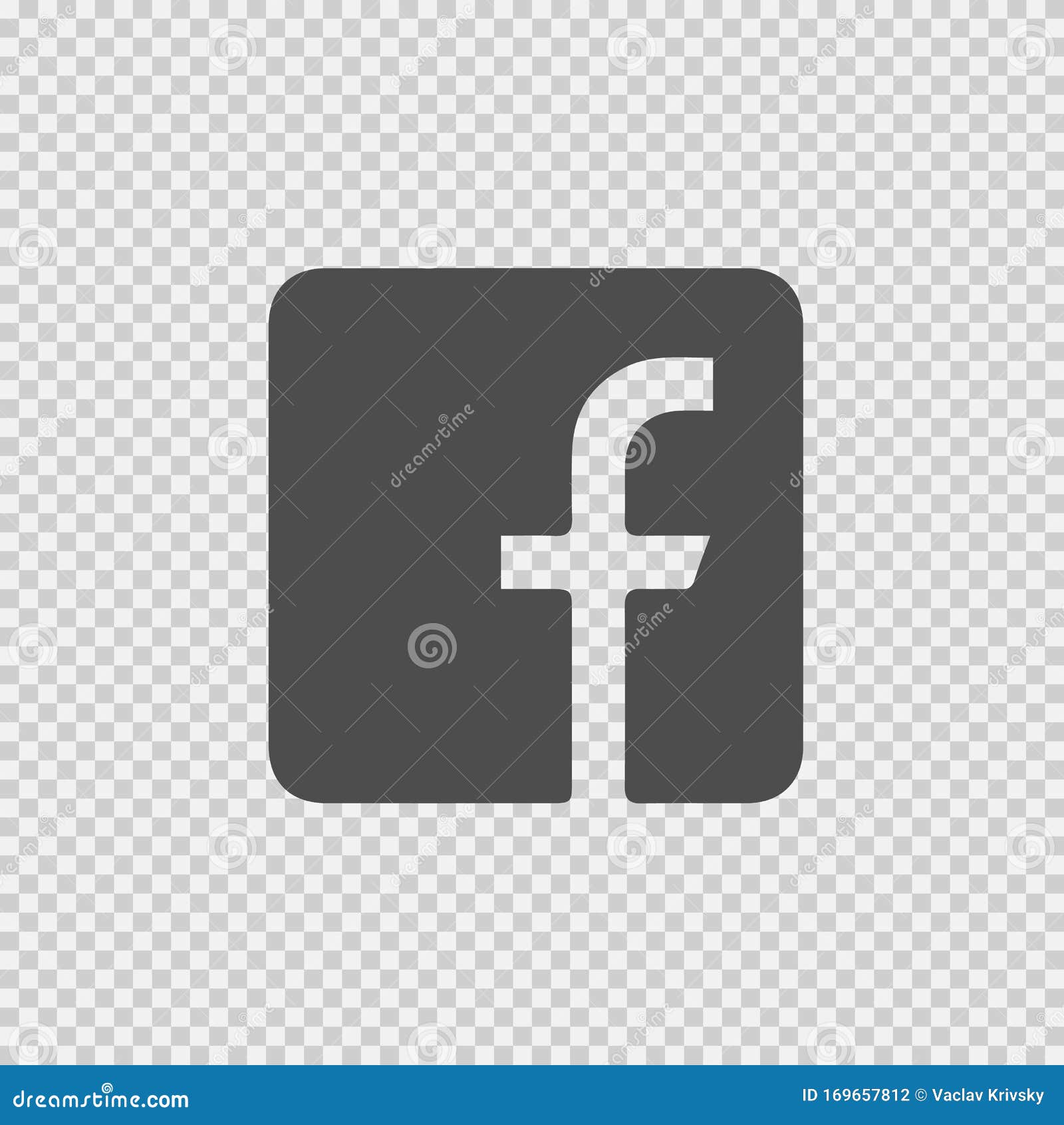 Pictogram Facebook-logo redactionele fotografie. Illustration of ...