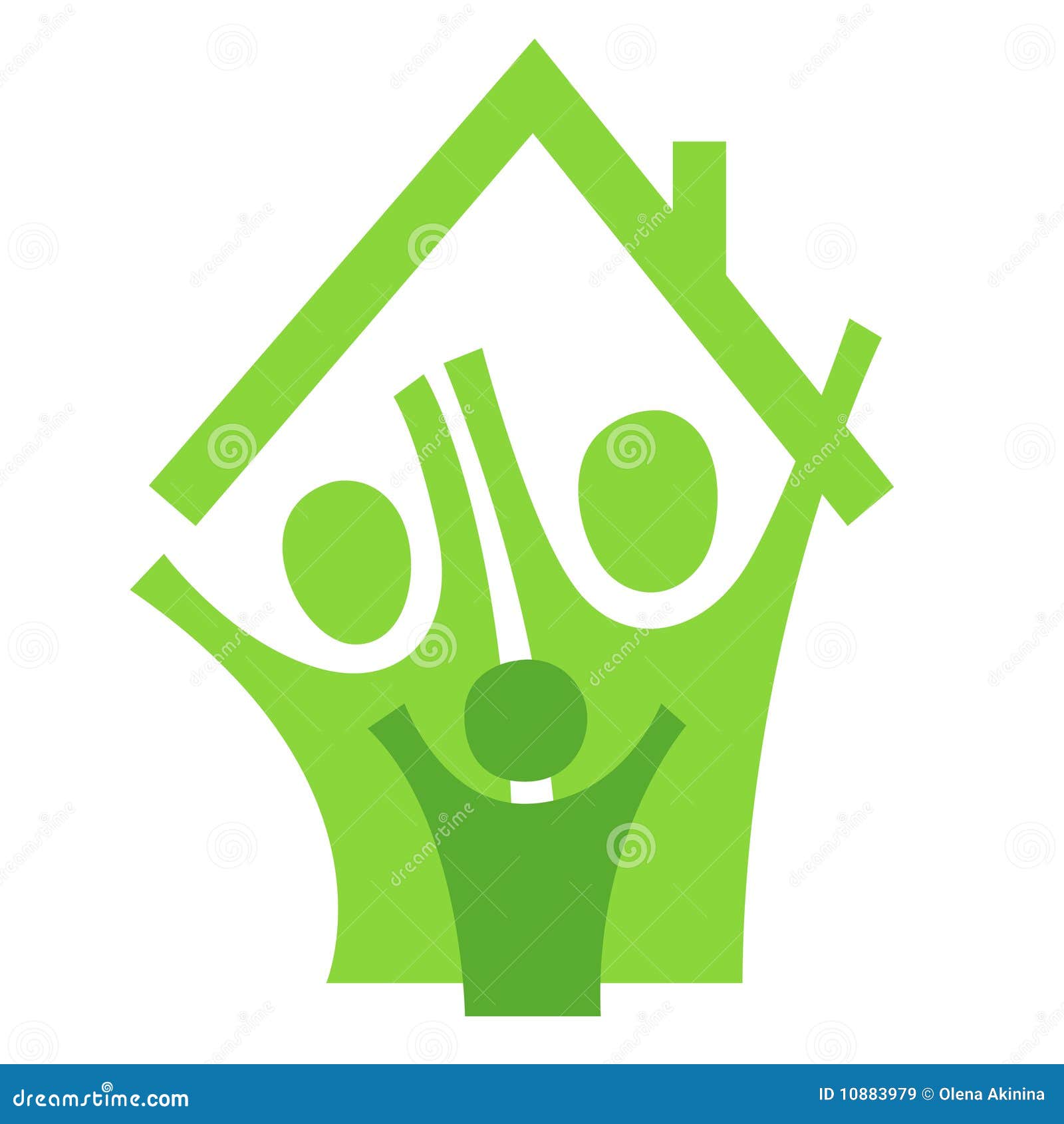 Pictogram_family stock vector. Illustration of home, dwelling - 10883979
