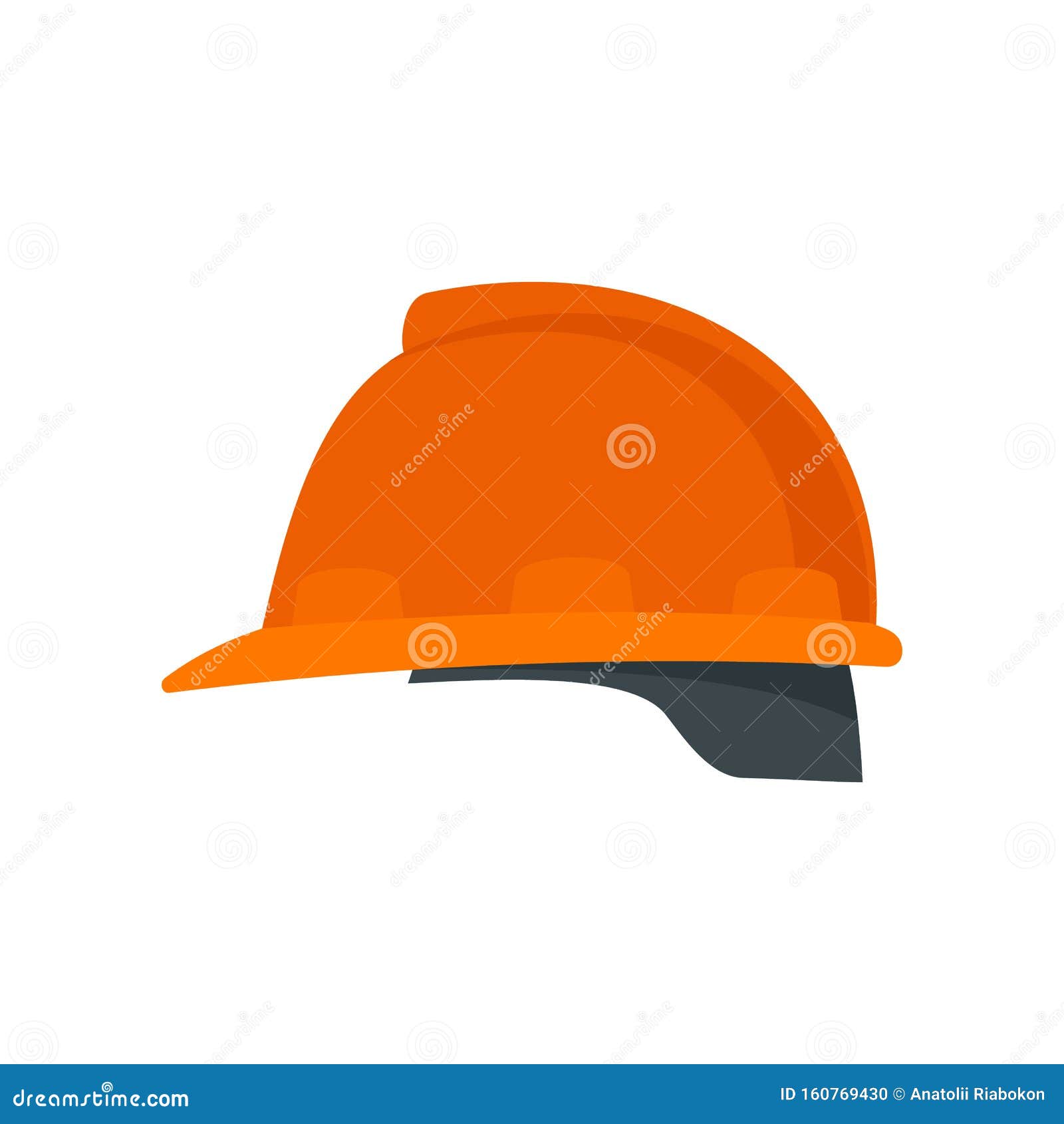 Pictogram Helm Architect, Flatstijl Vector Illustratie - Illustration ...