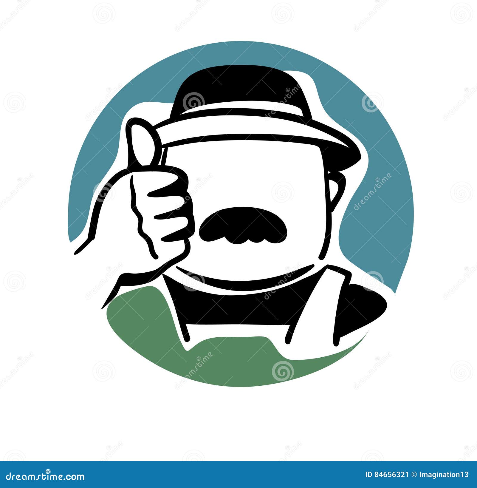 Pictogram - het goede werk vector illustratie. Illustration of ...