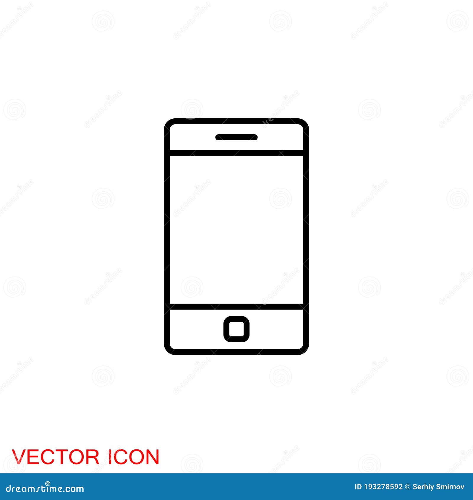 Pictogram Smartphone Pictogram Vectorafbeelding Van Smartphone Stock ...