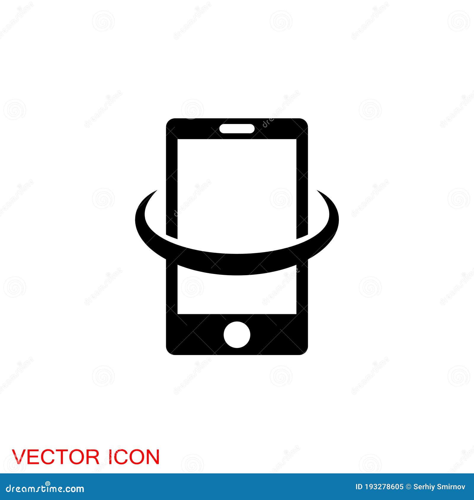 Pictogram Smartphone Pictogram Vectorafbeelding Van Smartphone Stock ...