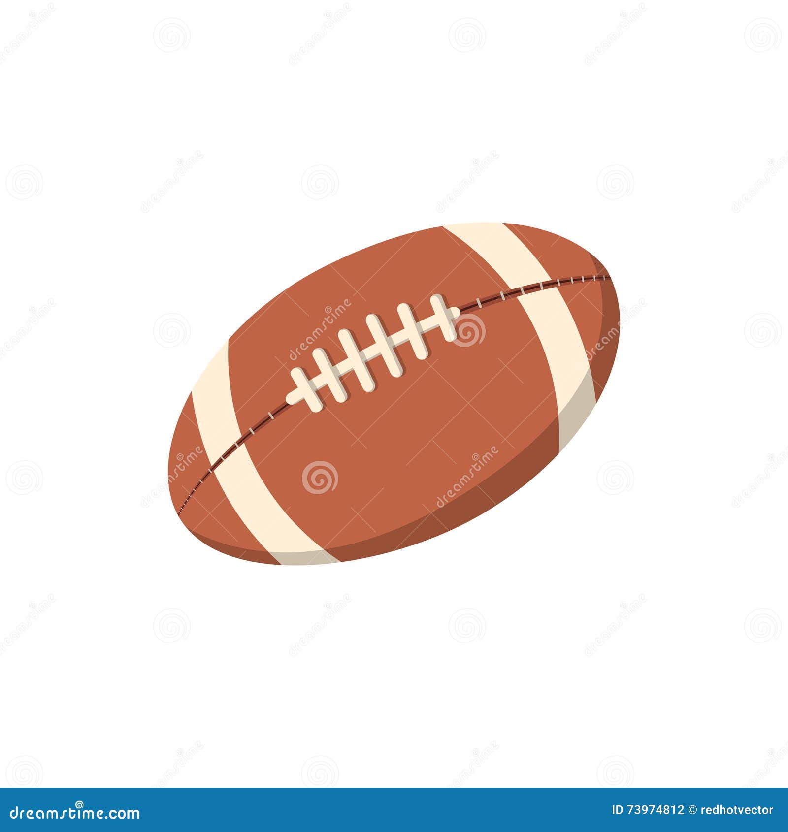Pictogram van rugbybal vector illustratie. Illustration of liga - 73974812