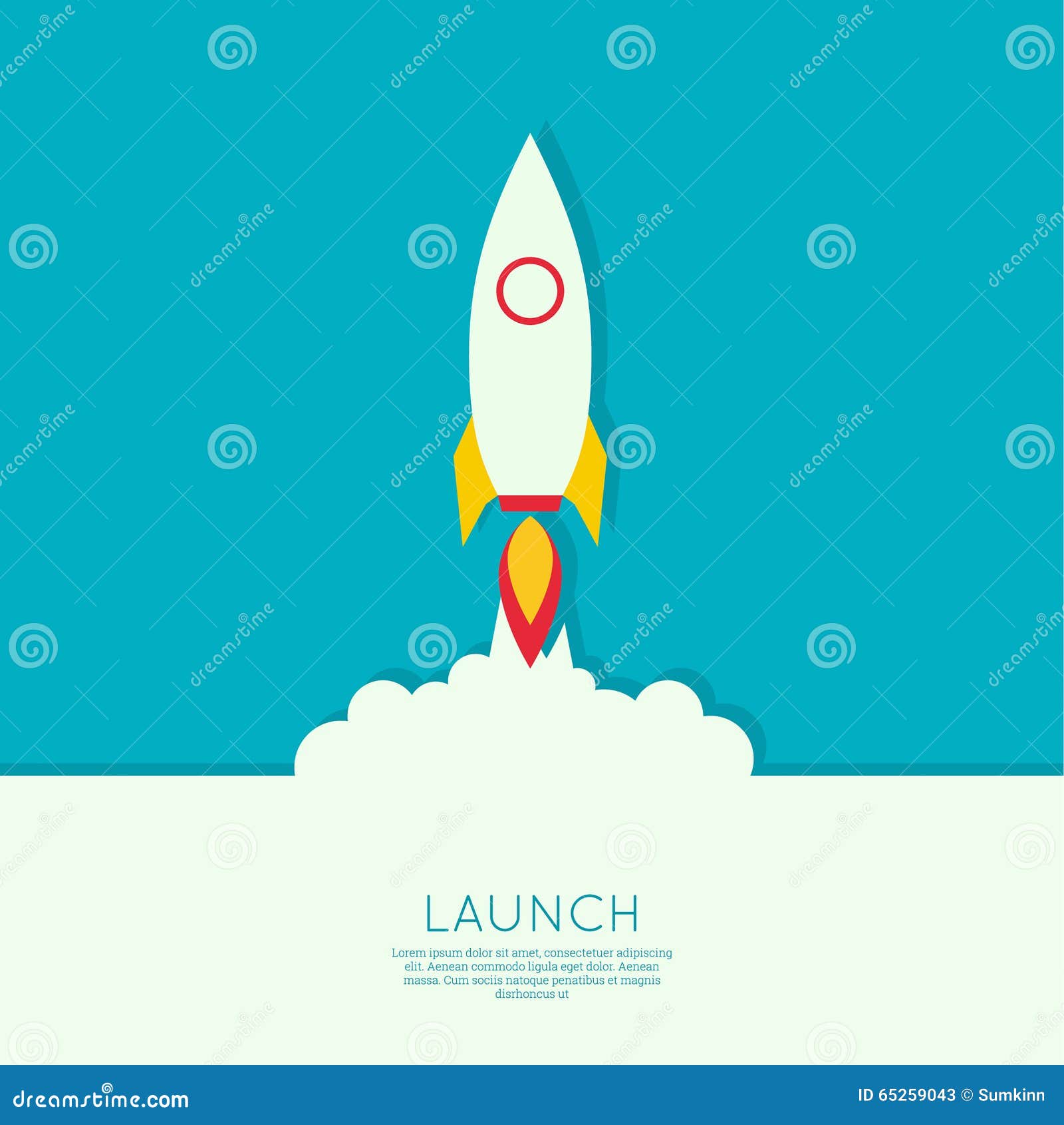 Pictogram Voor Een Start Bedrijfsproject Vector Illustratie ...