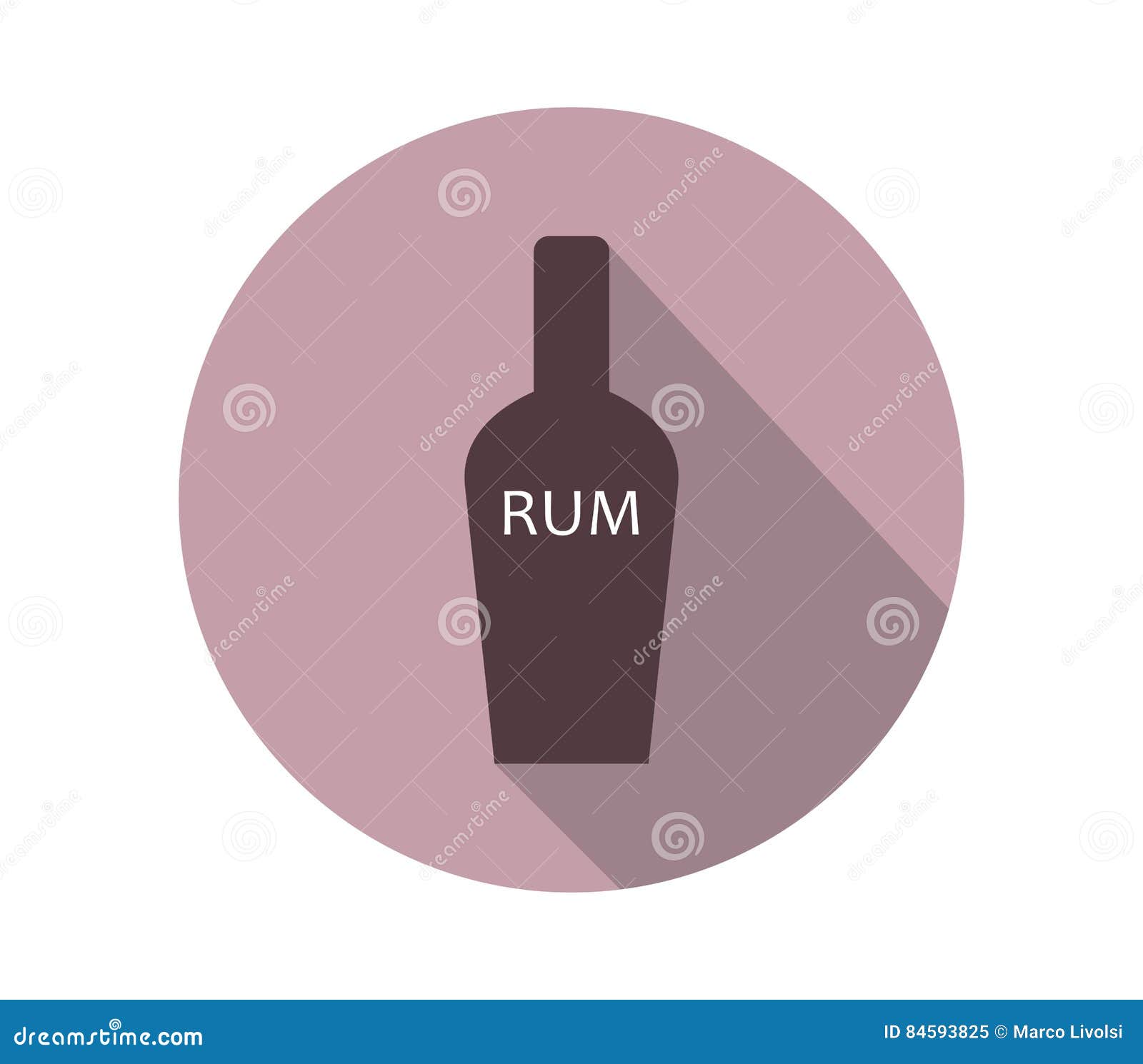 Pictogramfles rum stock illustratie. Illustration of silhouet - 84593825