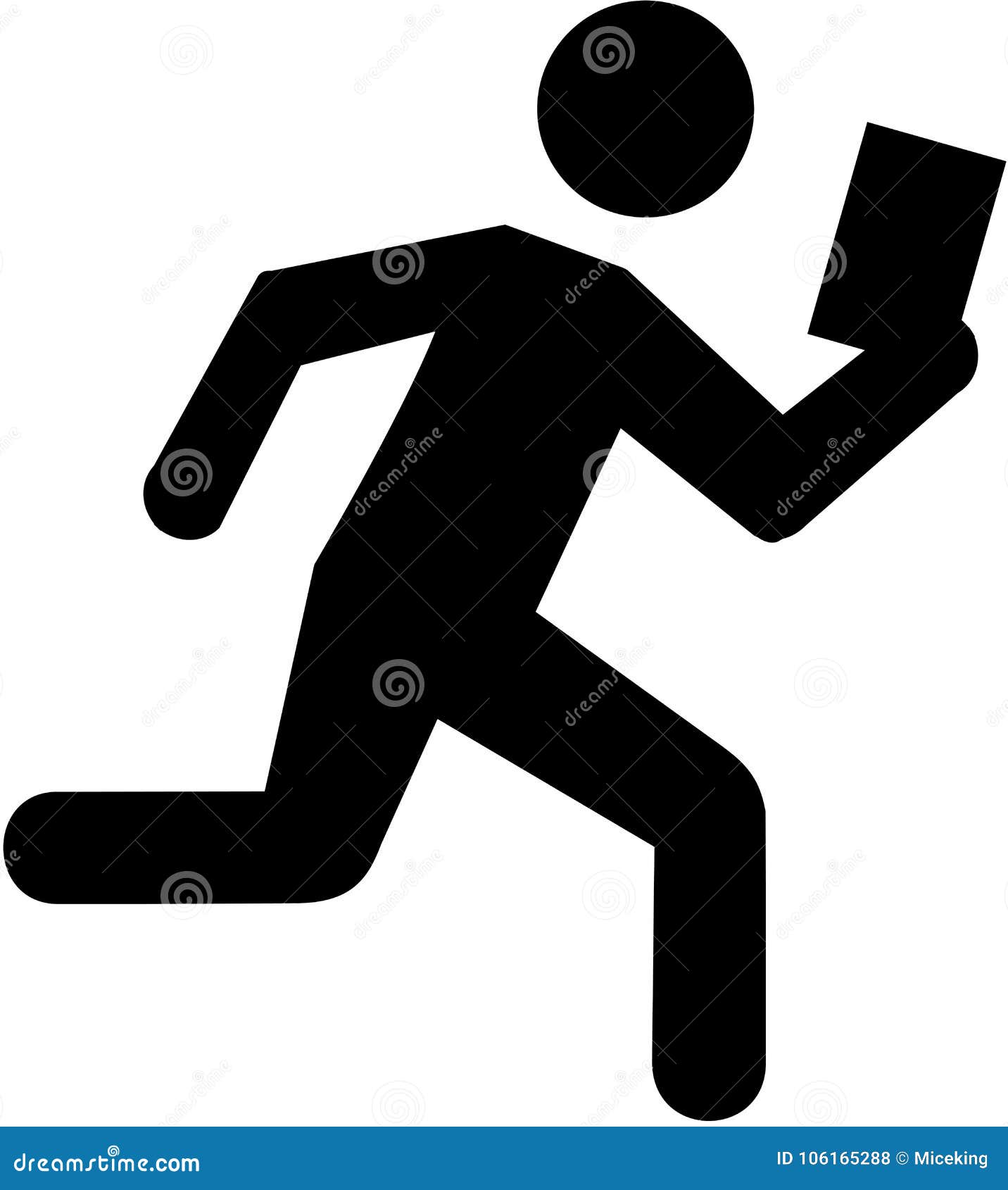 Pictogramme De Course D'orientation Illustration de Vecteur ...