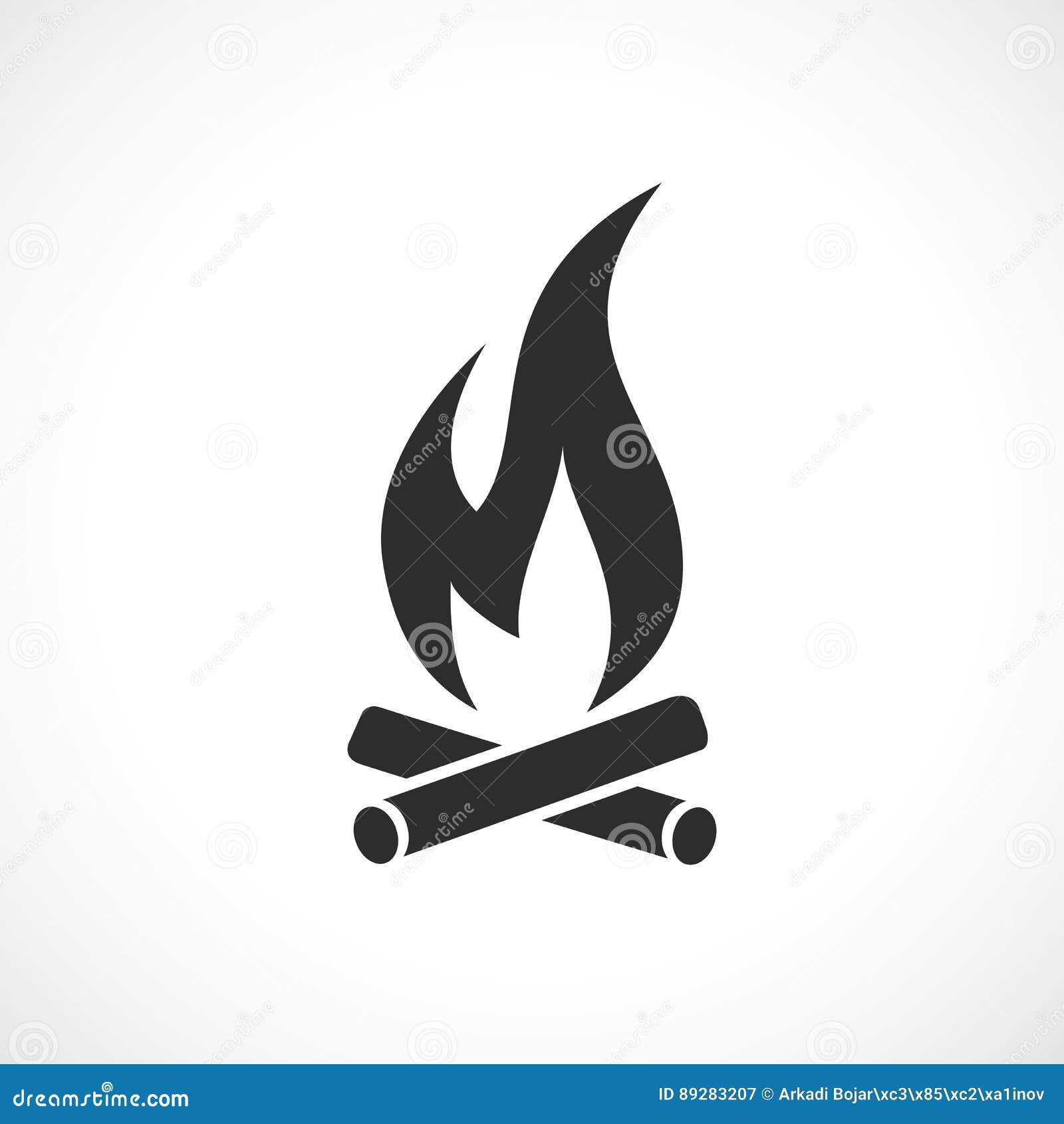 Pictogramme De Vecteur Du Feu Illustration de Vecteur - Illustration du ...