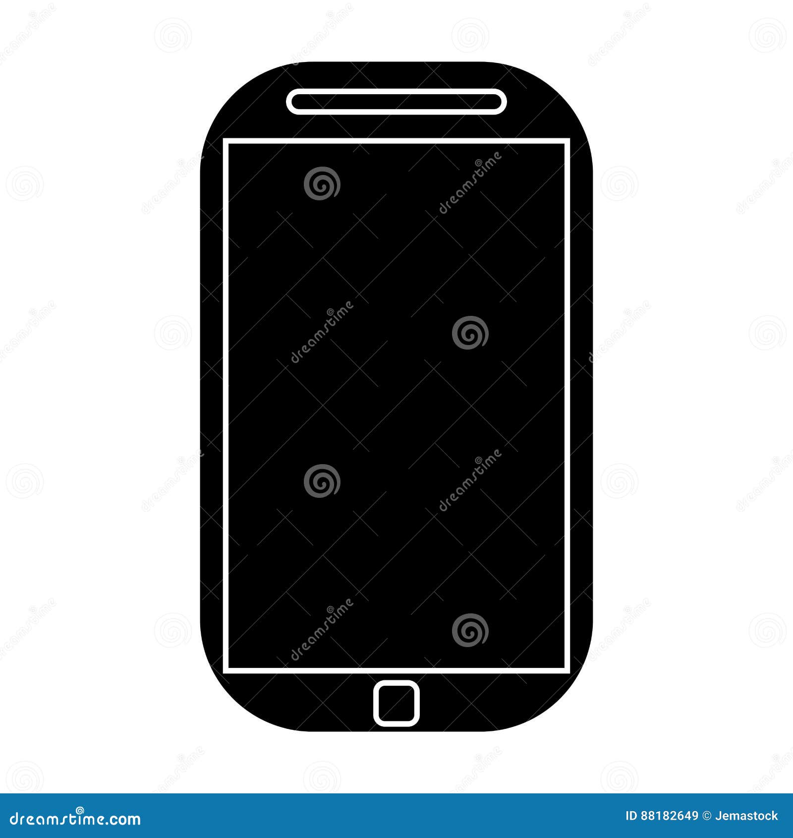 Pictogramme Mobile De Technologie De Smartphone Illustration Stock ...