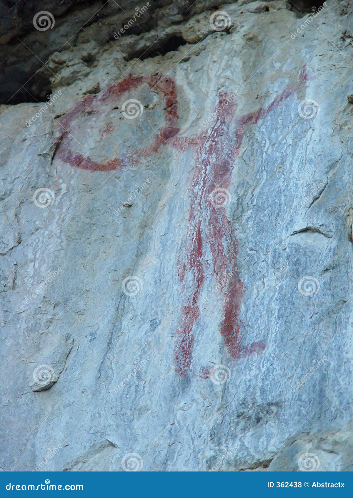 Pictograph of human figure stock photo. Image of anthropology - 362438