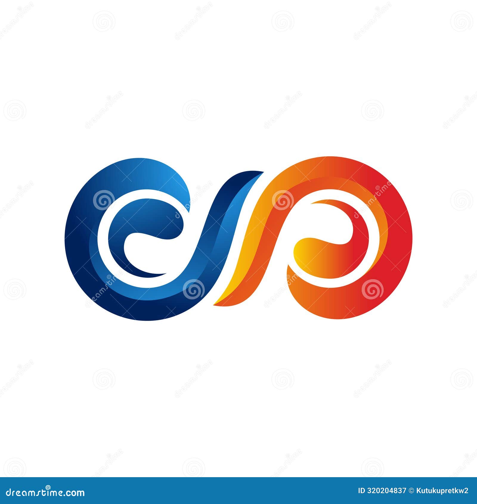 Pictograph Infinity Sign - Logo Template Illustration Design. Vector ...