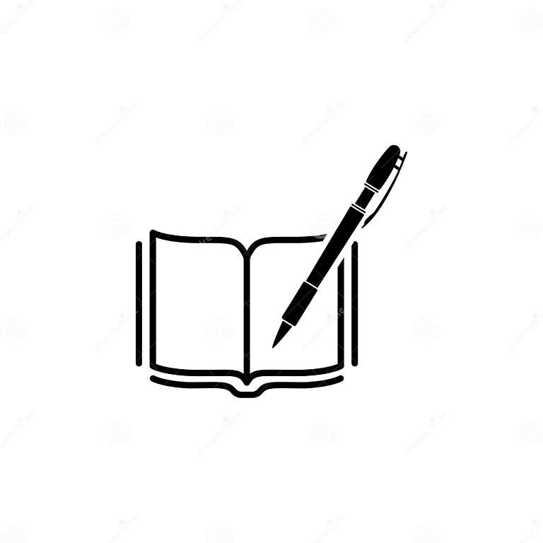 Pictograph of note. vector stock vector. Illustration of data - 110935520