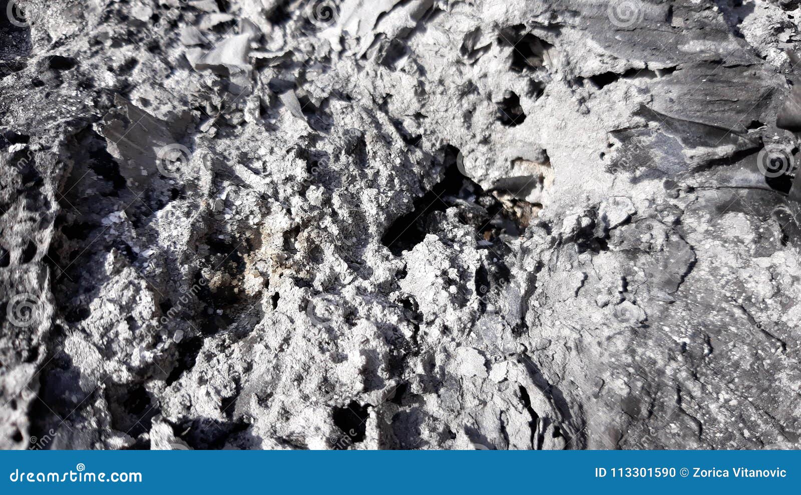 Ash texture after fire stock photo. Image of texture - 113301590