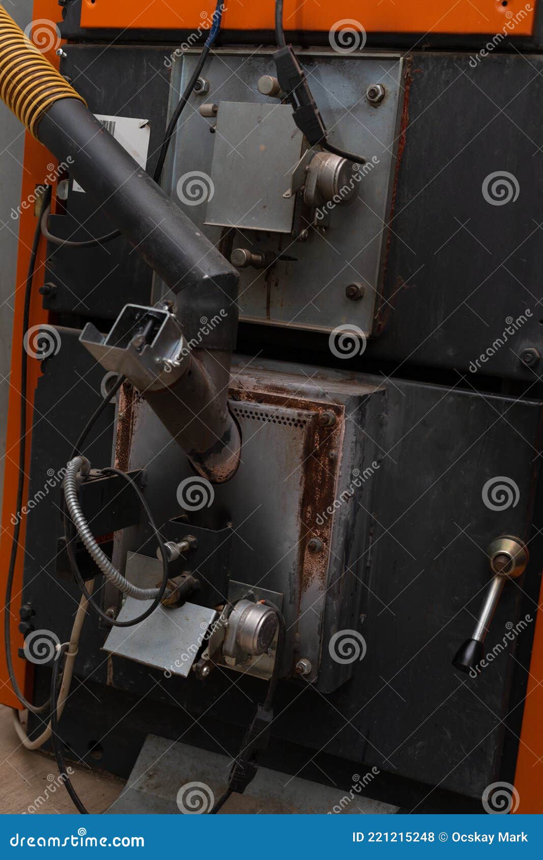 Central heating system stock photo. Image of domestic - 221215248