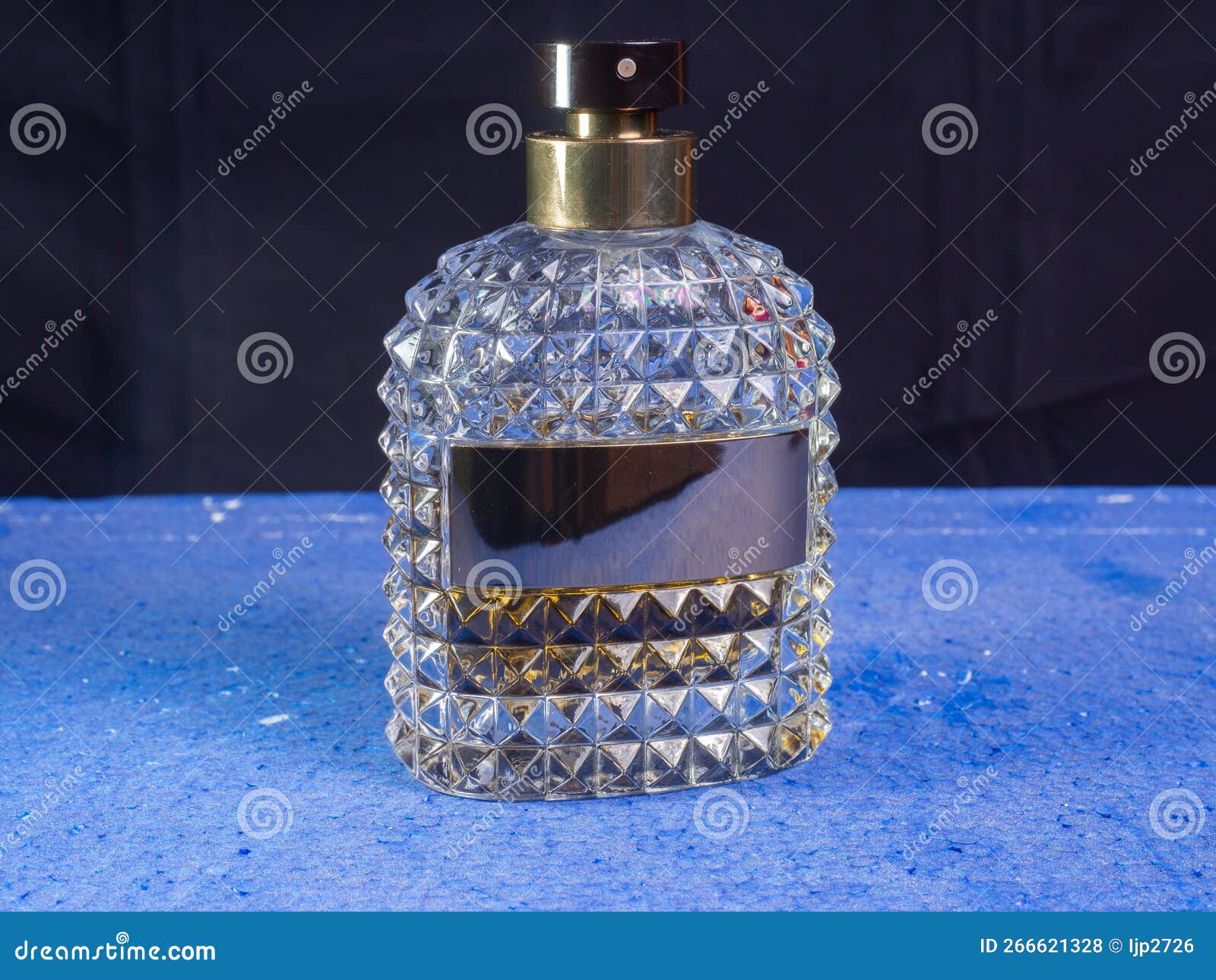 Picture of a Beautiful Perfume Bottle Stock Photo - Image of accessory ...