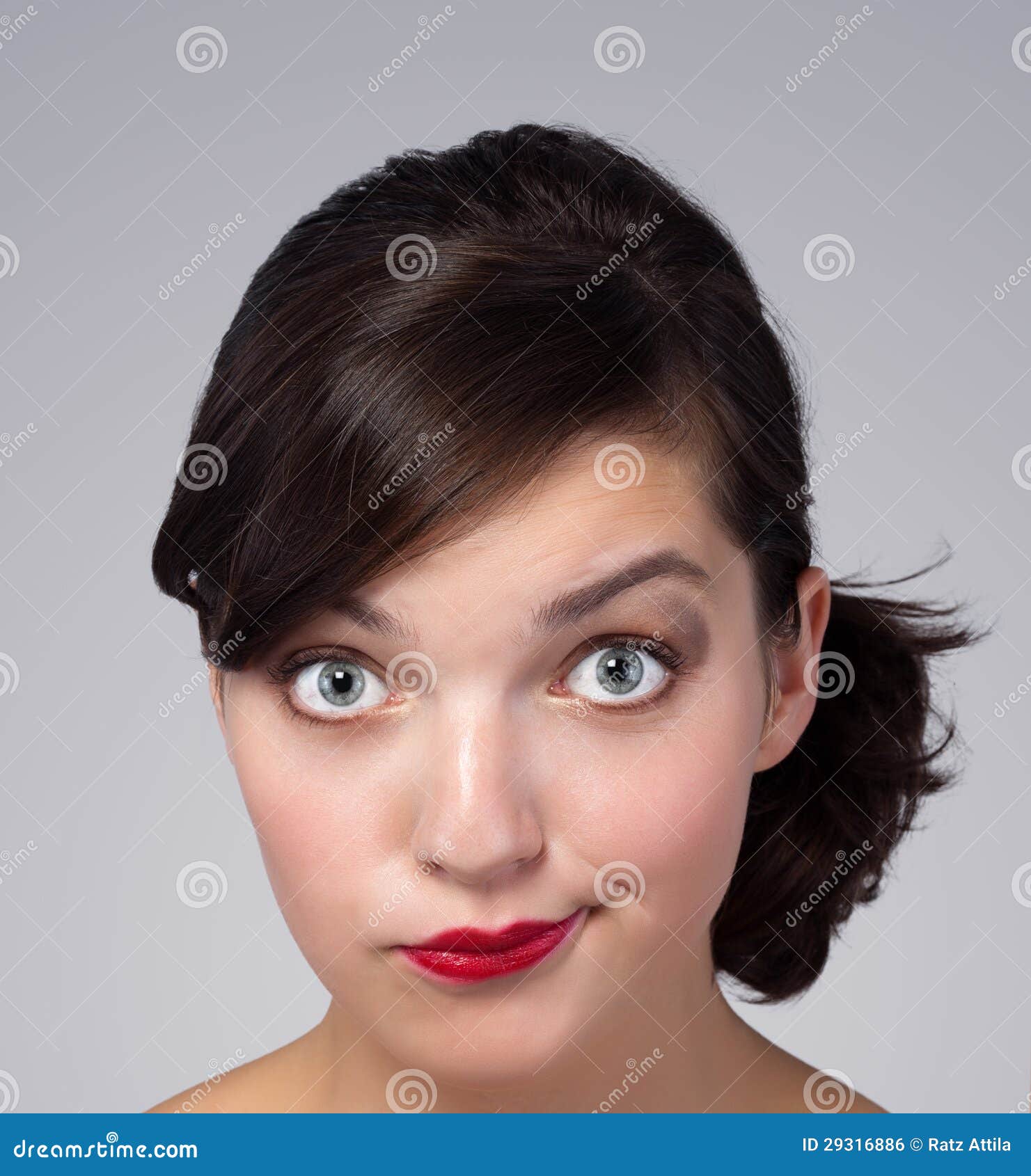 Picture of a Beautiful Woman S Face Stock Photo - Image of girl, head ...