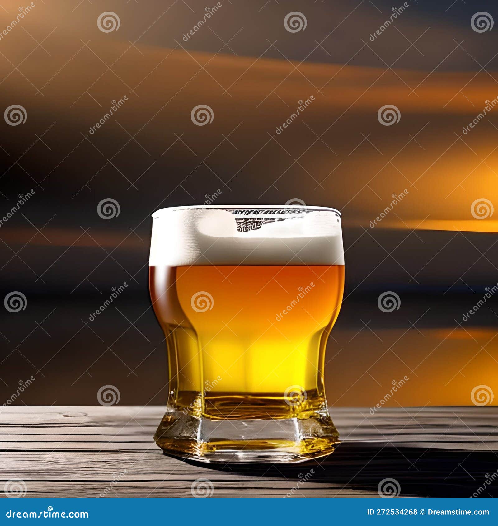 A picture of beer stock illustration. Illustration of wineglass - 272534268