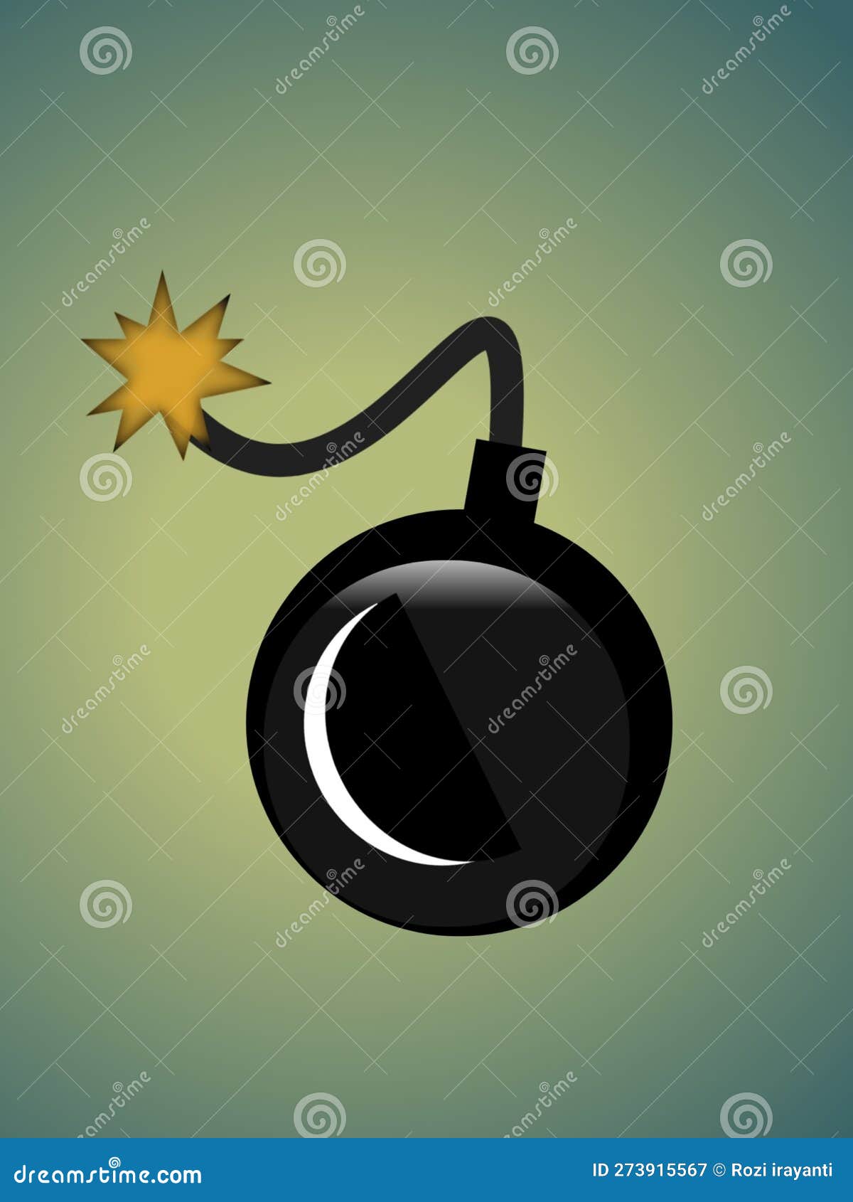 A Picture of a Black Bomb Has a Cable Ready To Explode Stock ...