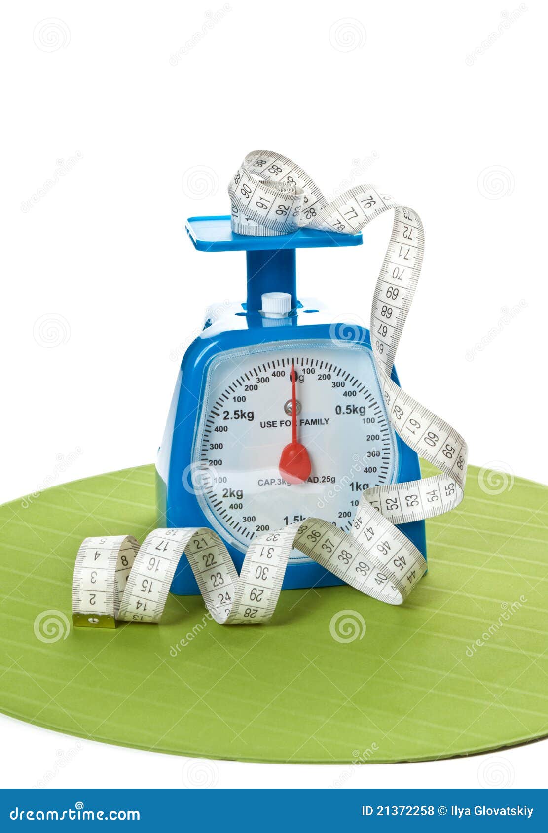 Picture of Blue Scale and Measure Tape Stock Photo - Image of ...