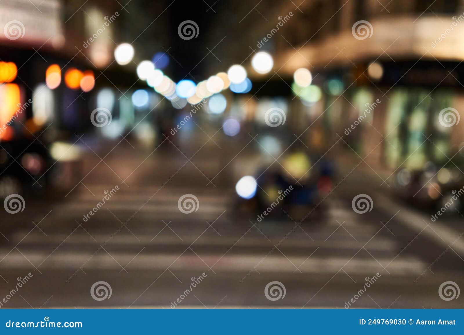 Picture of Blurred Cityscape at Street Stock Photo - Image of bright ...